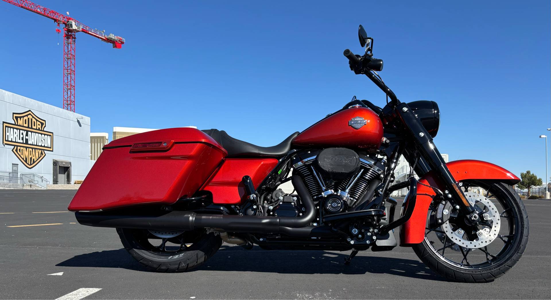 New 2025 Harley-Davidson Road King® Special Whiskey Fire | Motorcycles in Las Vegas NV | 610875