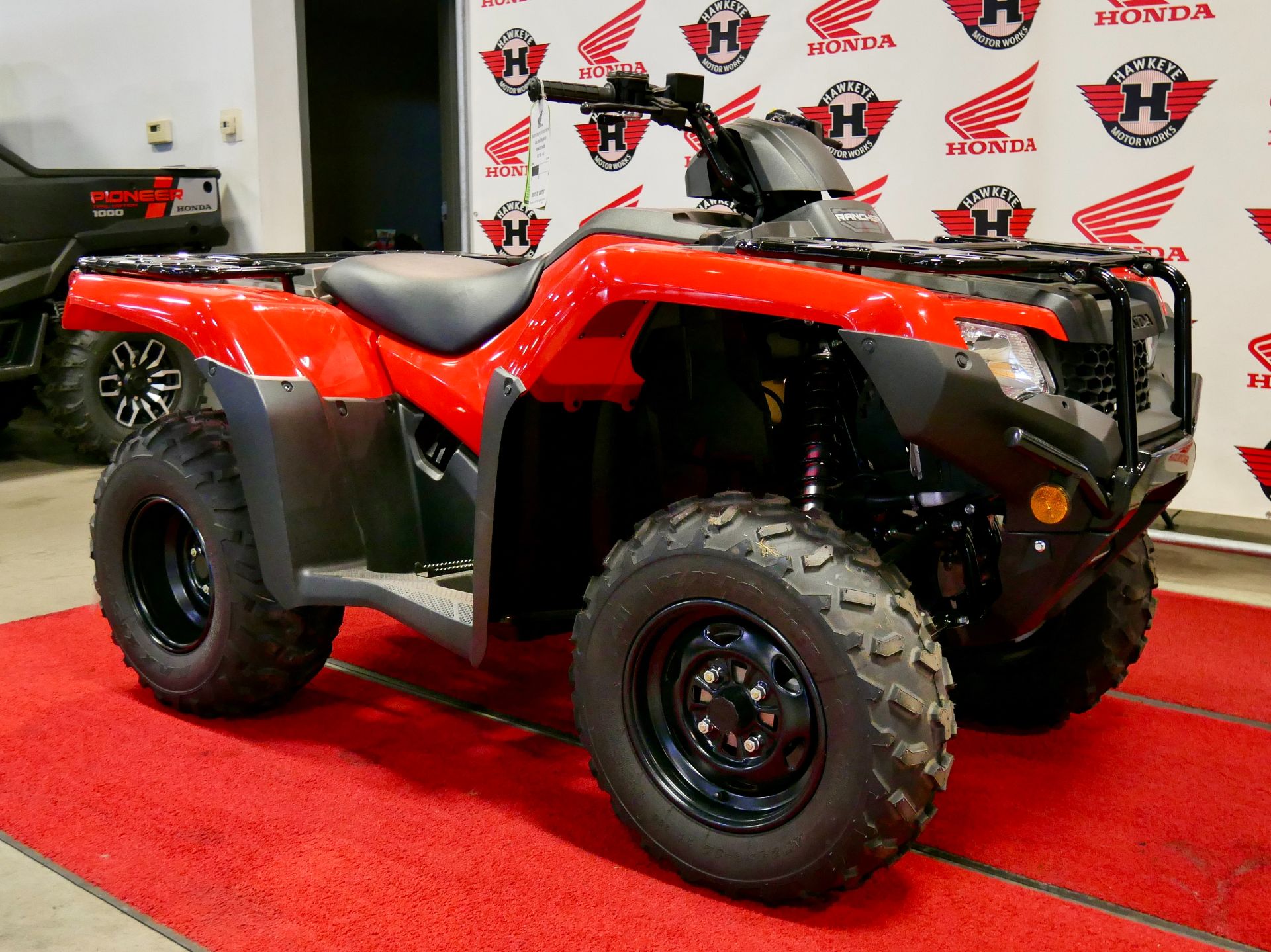 New 2023 Honda FourTrax Rancher 4x4 ES ATVs in Davenport, IA