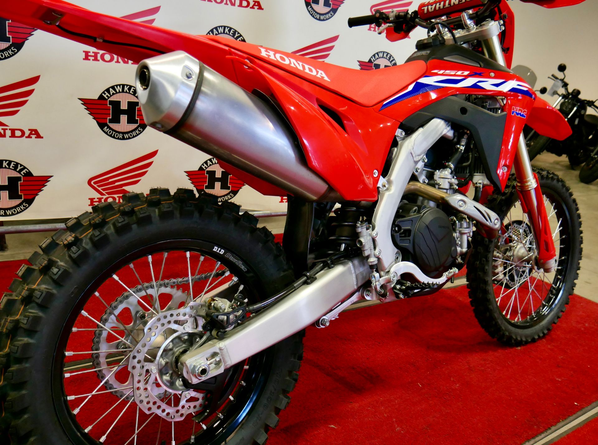 New 2022 Honda CRF450X Motorcycles in Davenport, IA