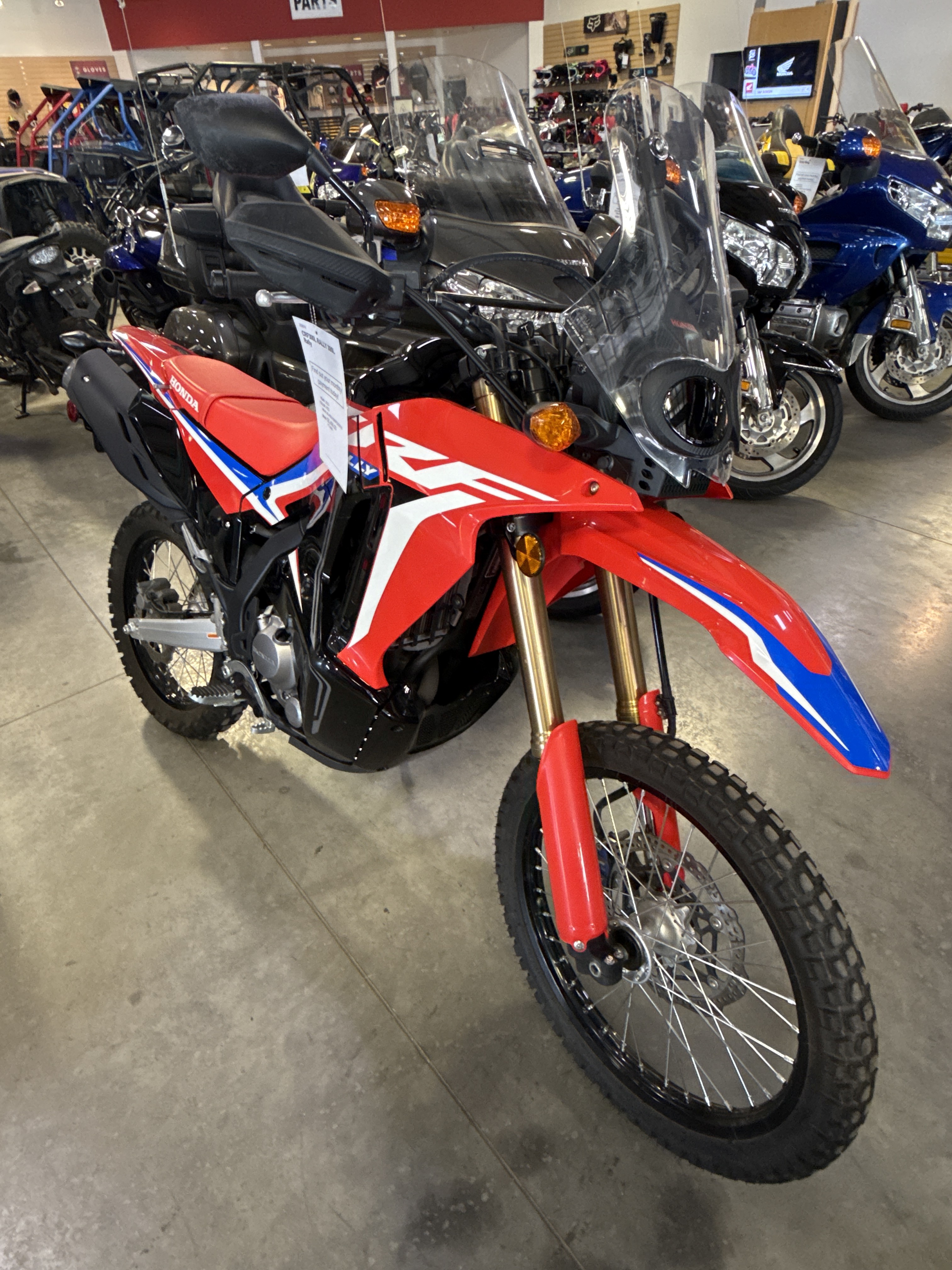 Used 2023 Honda CRF300L Rally Motorcycles in Davenport, IA