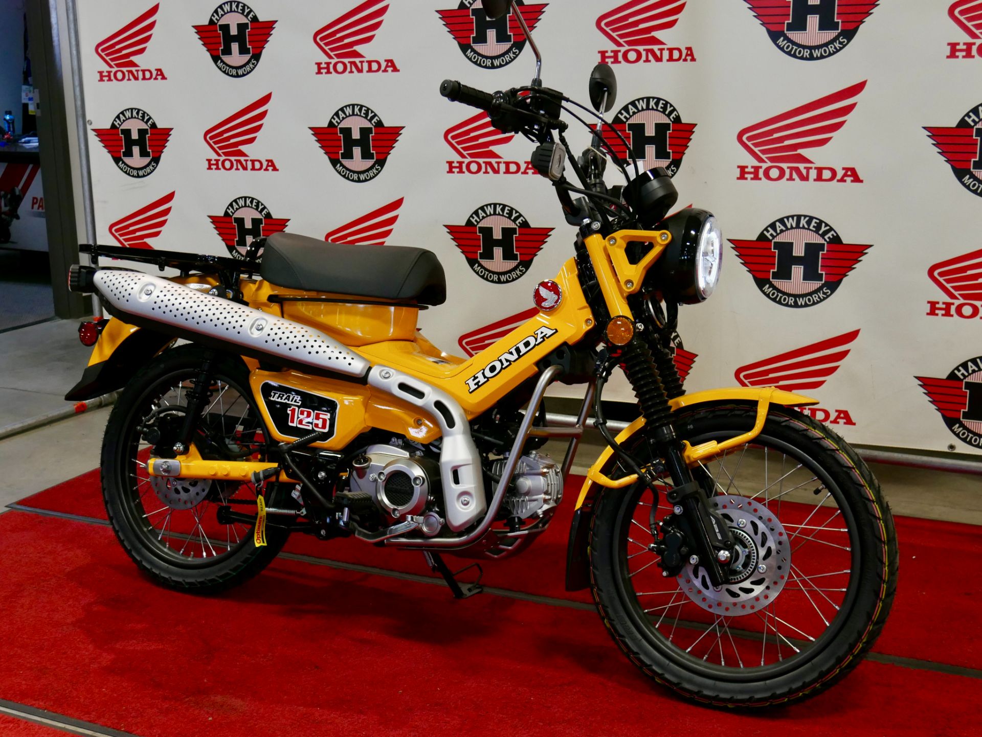 New 2024 Honda Trail 125 ABS Motorcycles in Davenport, IA