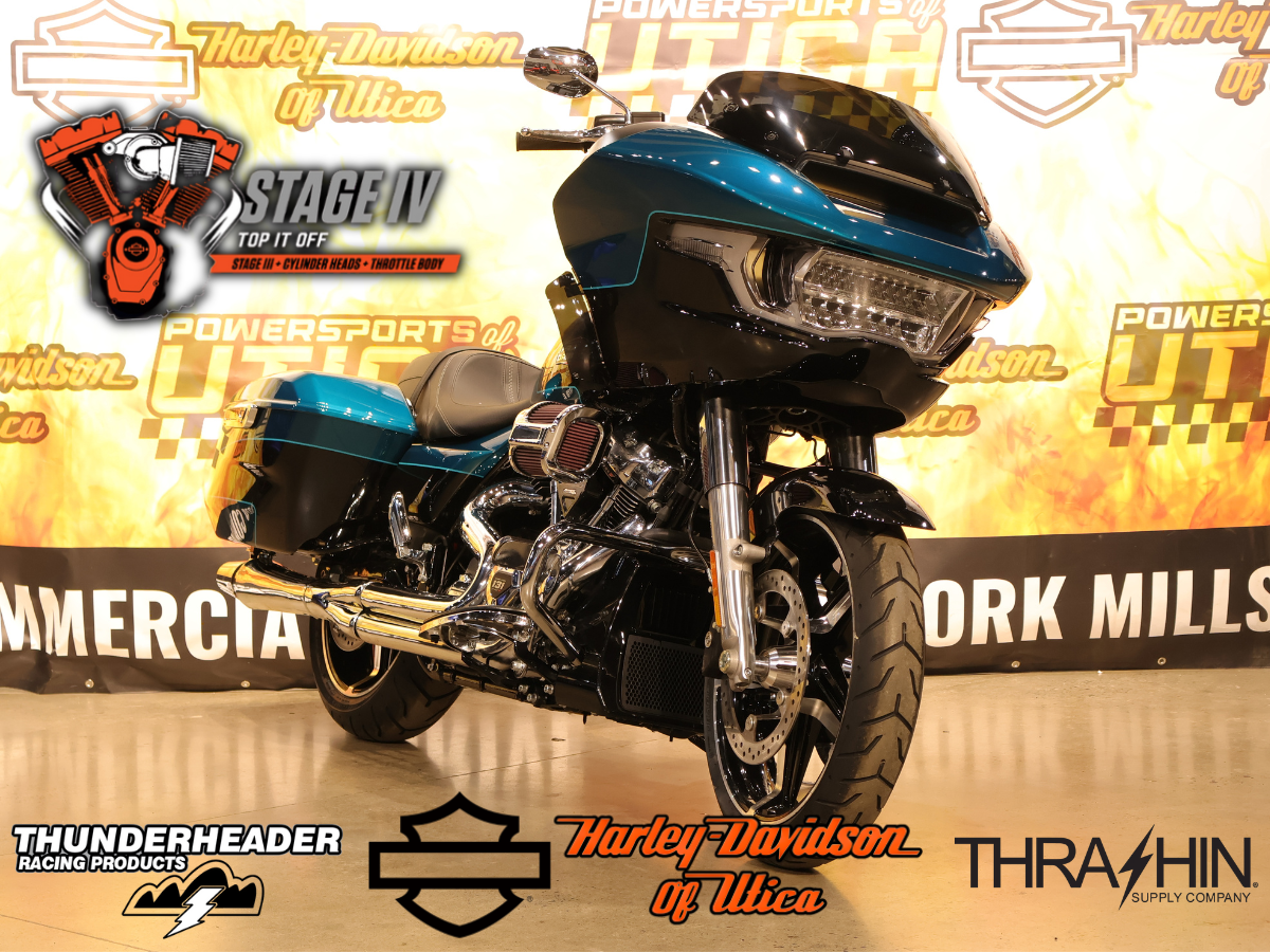 New 2026 Harley-Davidson Road Glide® Teal Thunder / Vivid Black Chrome ...