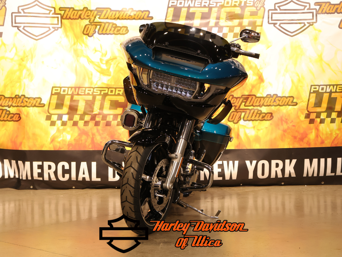 New 2026 Harley-Davidson Road Glide® Teal Thunder / Vivid Black Chrome ...