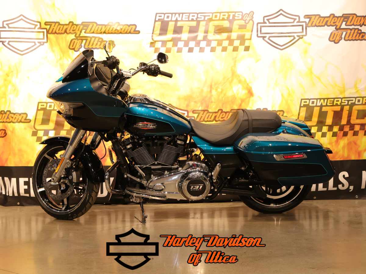 New 2026 Harley-Davidson Road Glide® Teal Thunder / Vivid Black Chrome ...