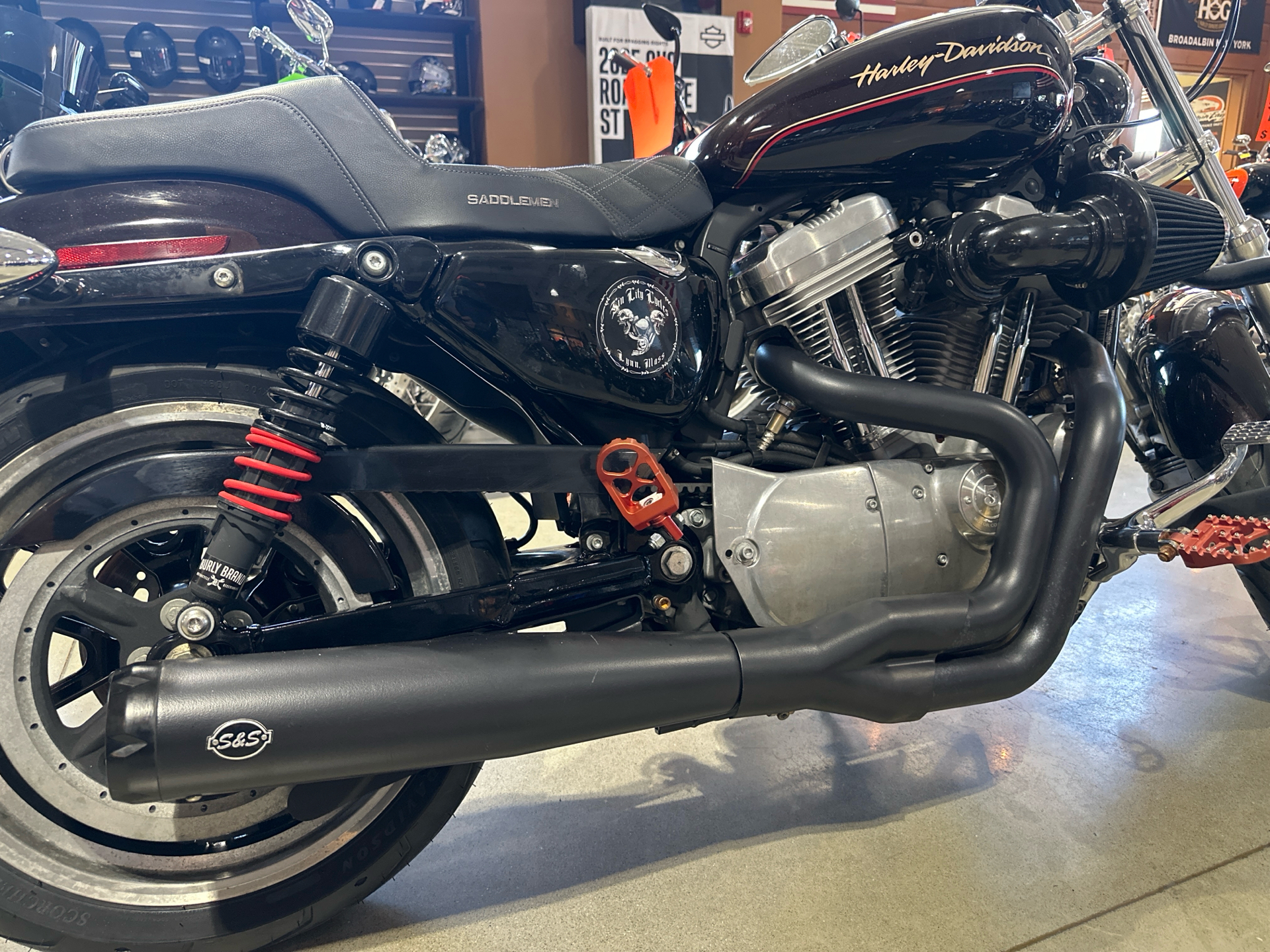 Used 2011 Harley-Davidson Sportster® 883 SuperLow™ Merlot Sunglo ...