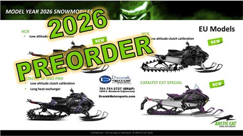 Dvorak Motorsports | Snowmobiles & Off-Road Vehicles for Sale in ...