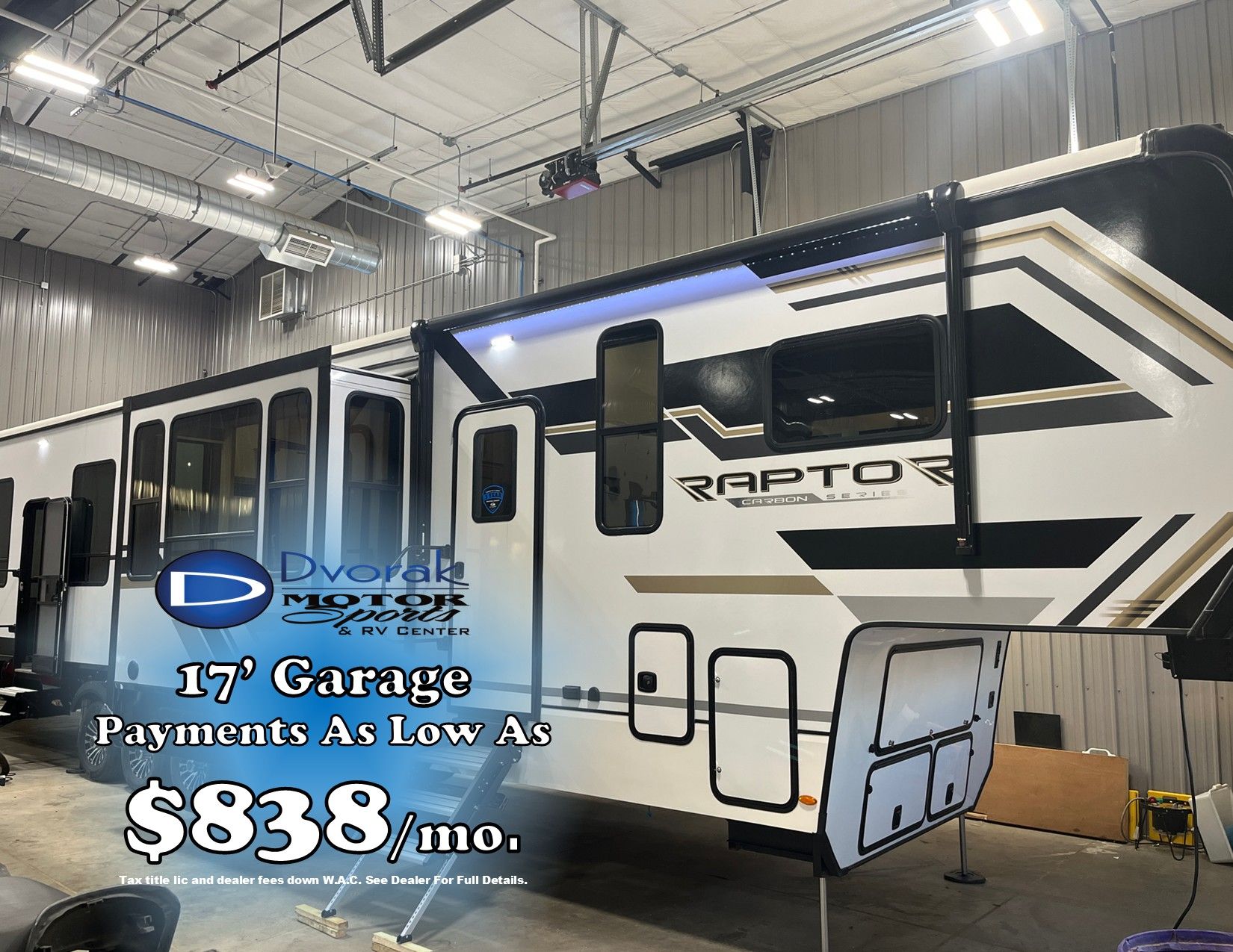 New 2025 Keystone RV Carbon 398 - Toy Hauler | RVs in Bismarck ND ...