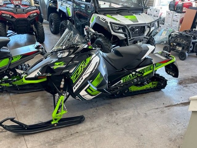 New 2023 Arctic Cat ZR 6000 R-XC 129 Black / Medium Green | Snowmobiles ...
