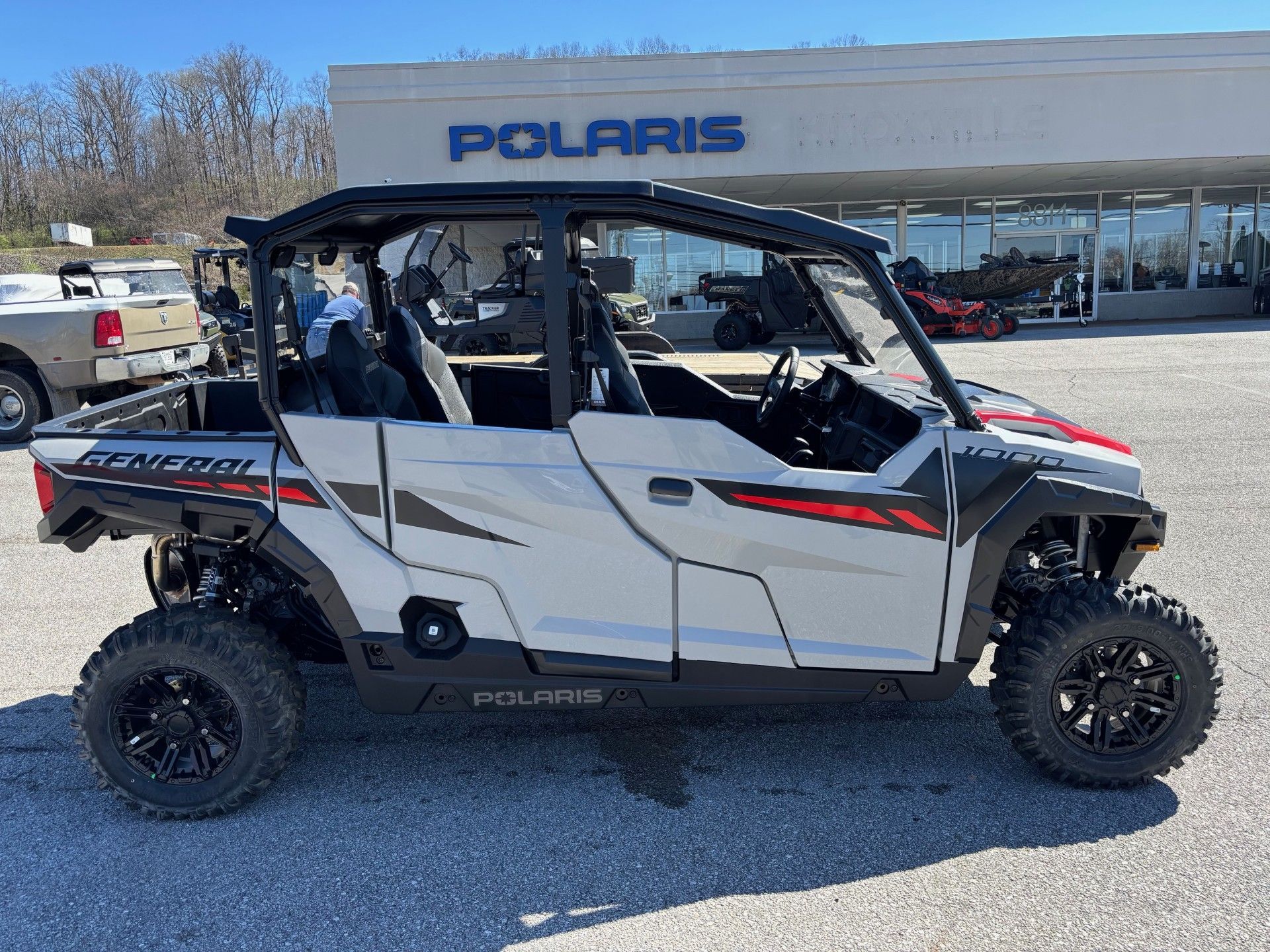 New 2025 Polaris General XP 4 1000 Sport, Knoxville TN | Specs, Price, Photos | Ghost Gray R4140