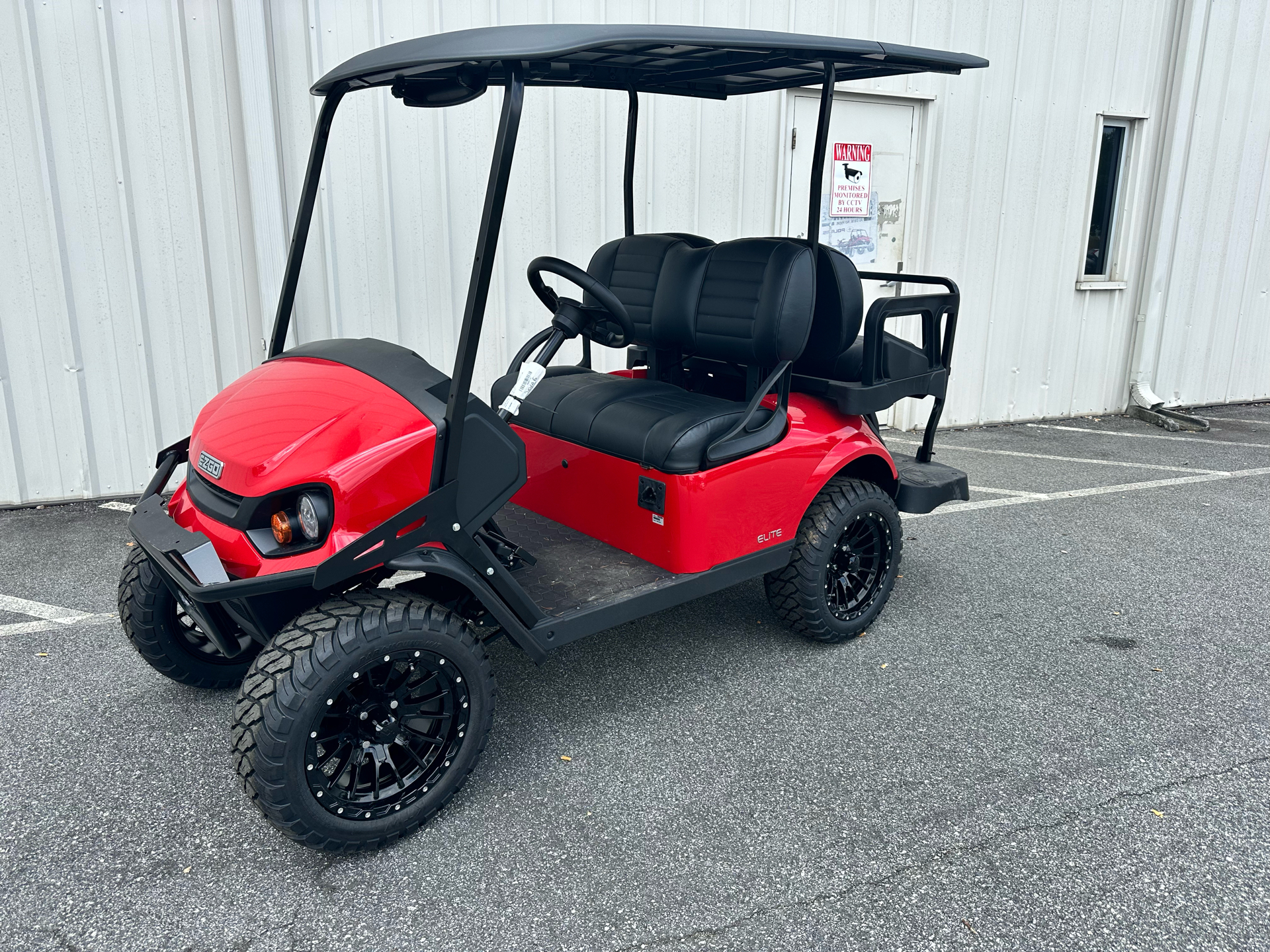 New 2024 E-Z-GO Express S4 ELiTE Flame Red | Golf Carts in High Point ...