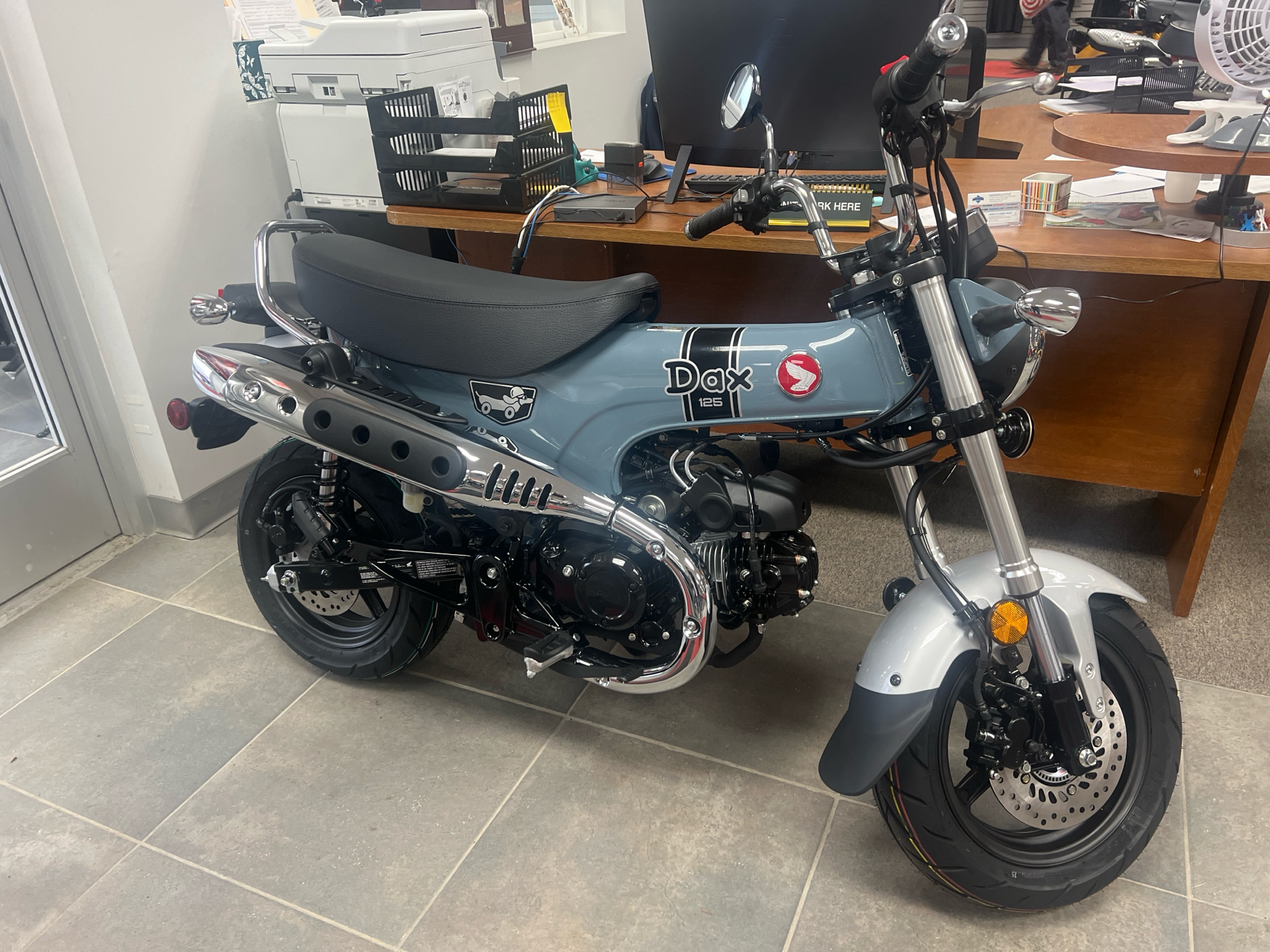 New 2025 Honda Dax 125 Pearl Gray | Motorcycles in Berkeley Springs WV ...