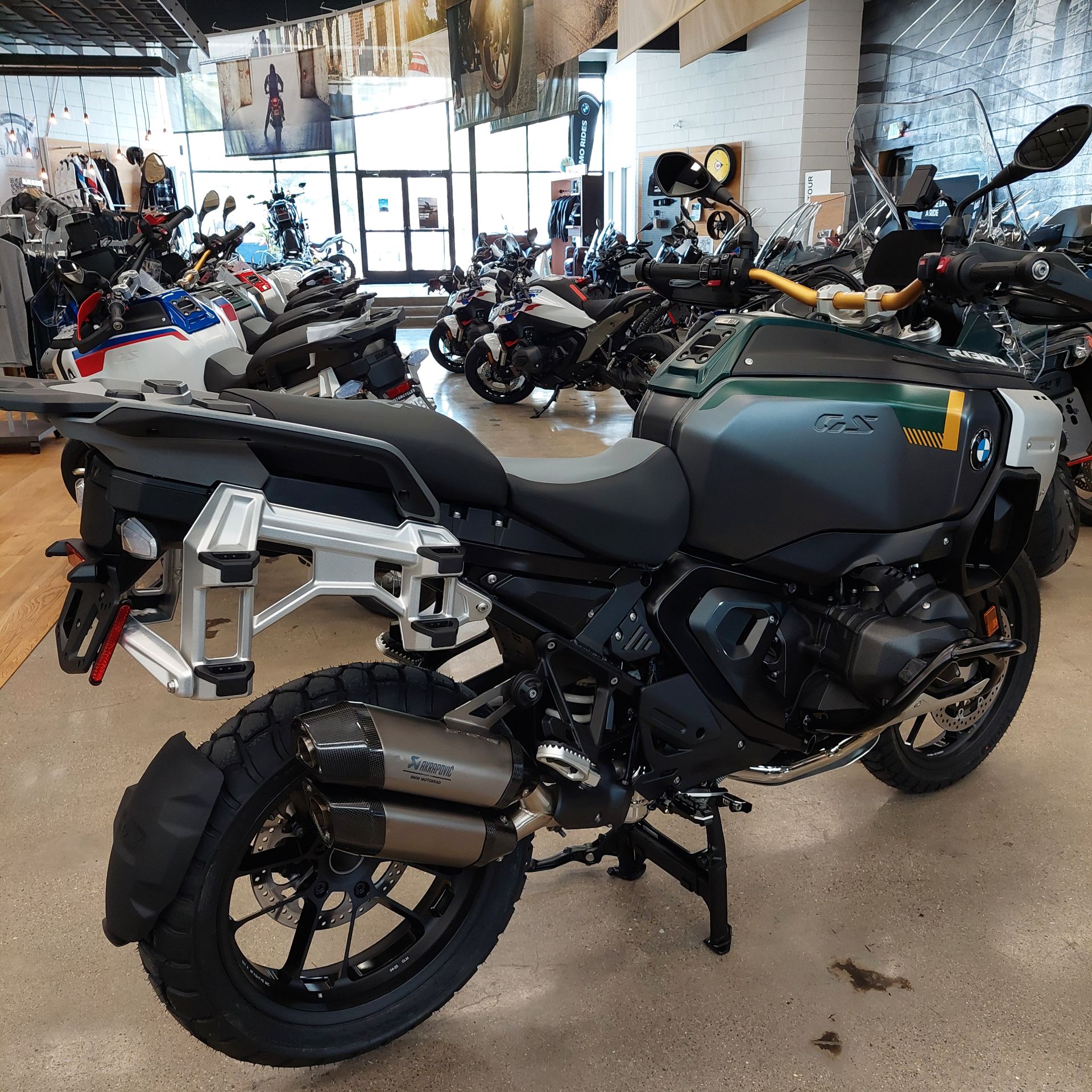 New 2026 BMW R 1300 GS Adventure Option 719 - Aurelius Green Metallic ...