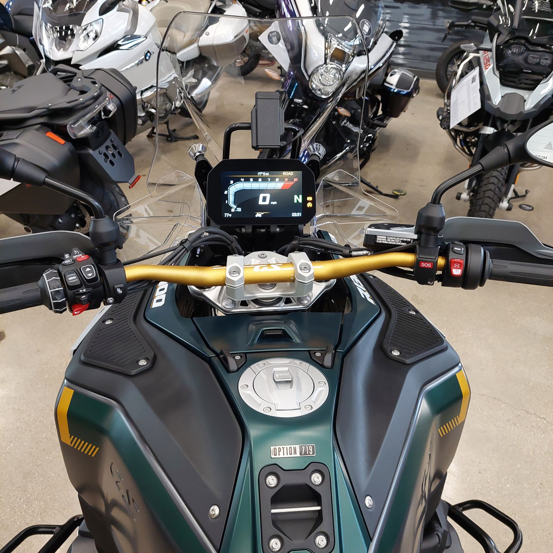 New 2026 BMW R 1300 GS Adventure Option 719 - Aurelius Green Metallic ...
