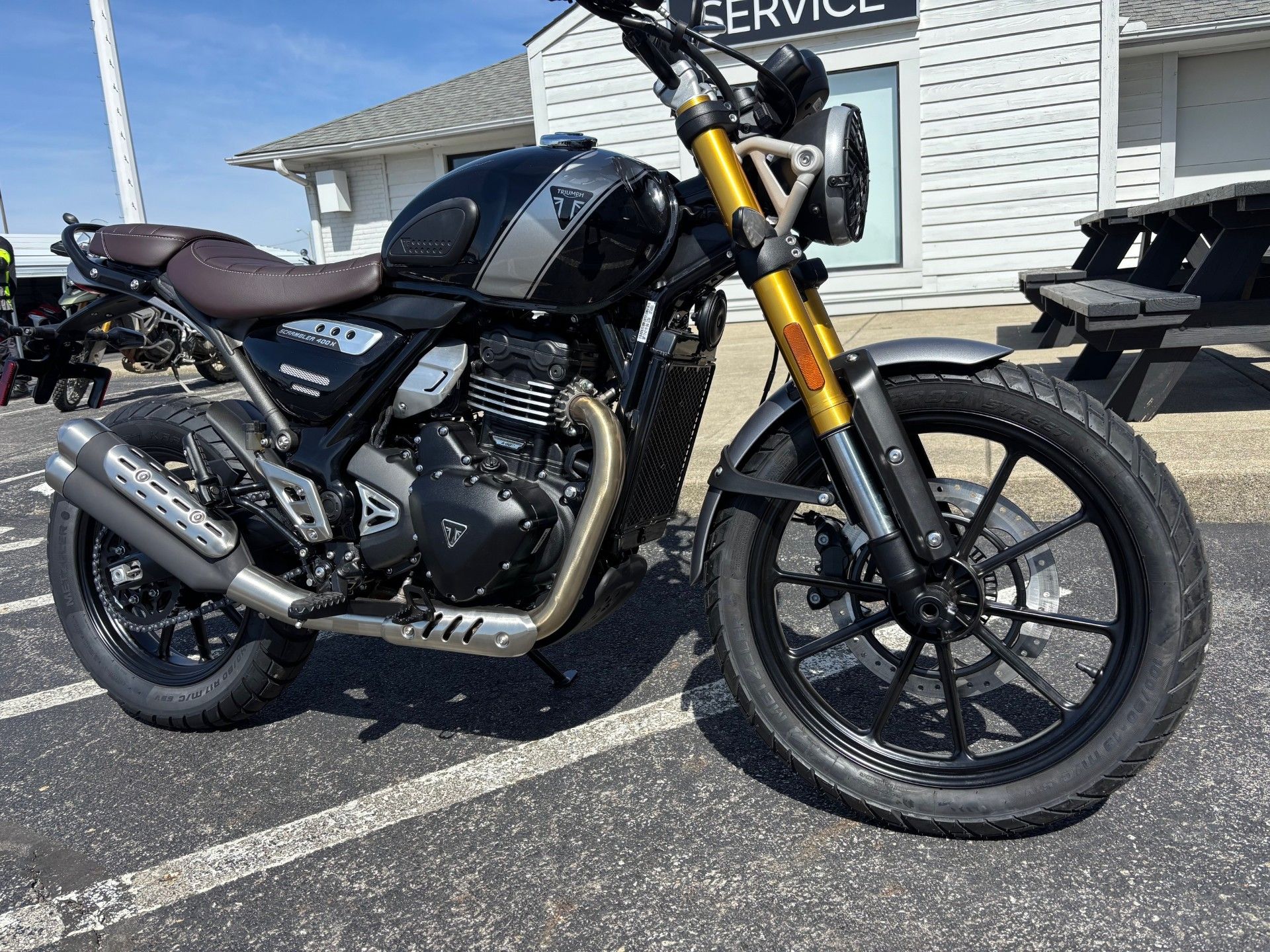 New 2025 Triumph Scrambler 400 X Motorcycles in Columbus, OH