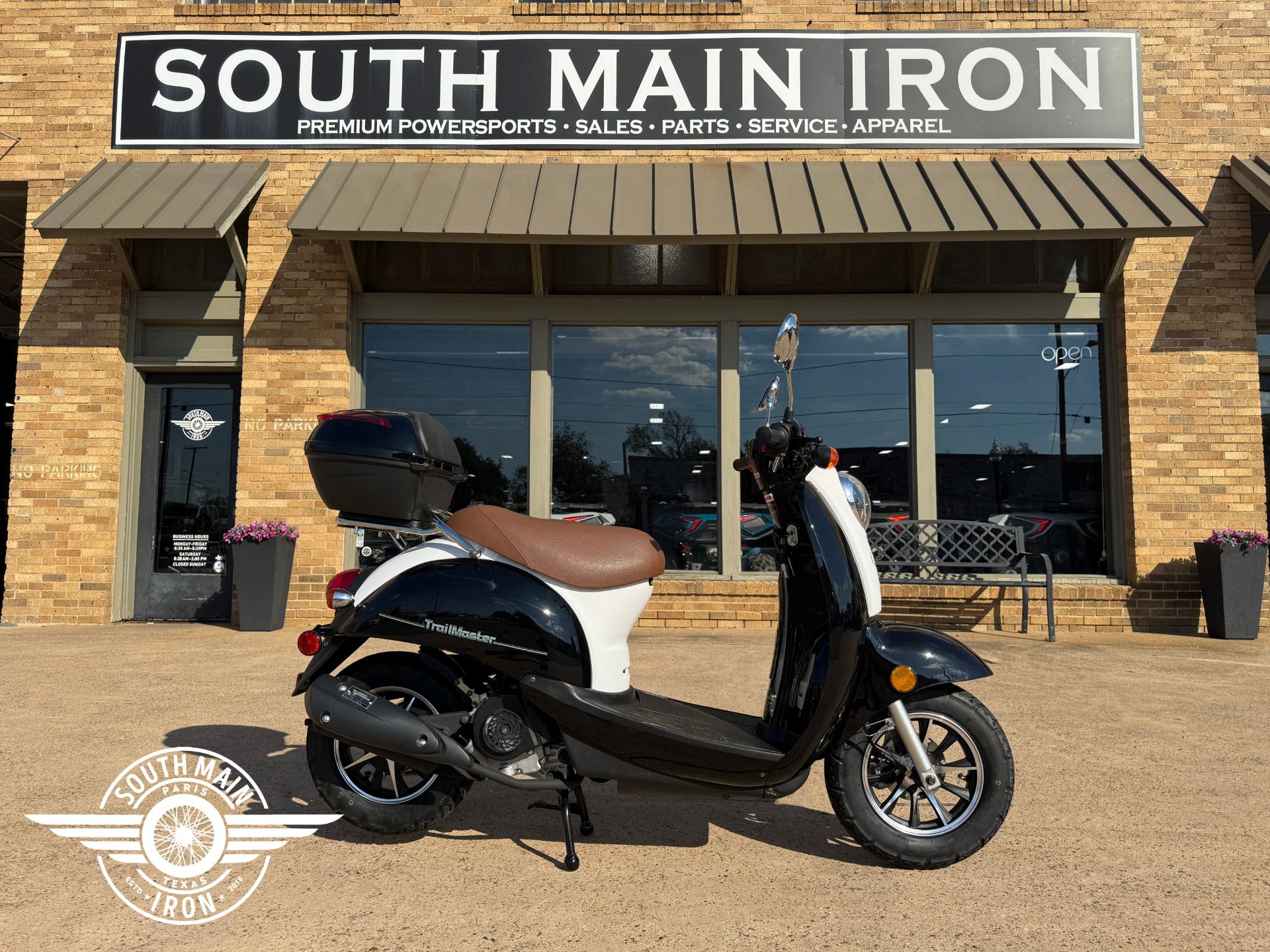 New 2024 TrailMaster MILANO 50N | Mopeds in Paris TX | TRA000240 BLACK