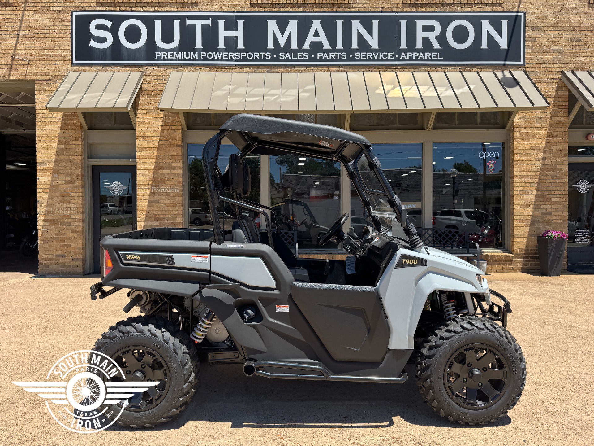 New 2024 Hisun MP9 T400 | Utility Vehicles in Paris TX | CALL OR TEXT FOR AVAILABILITY** Nardo Grey