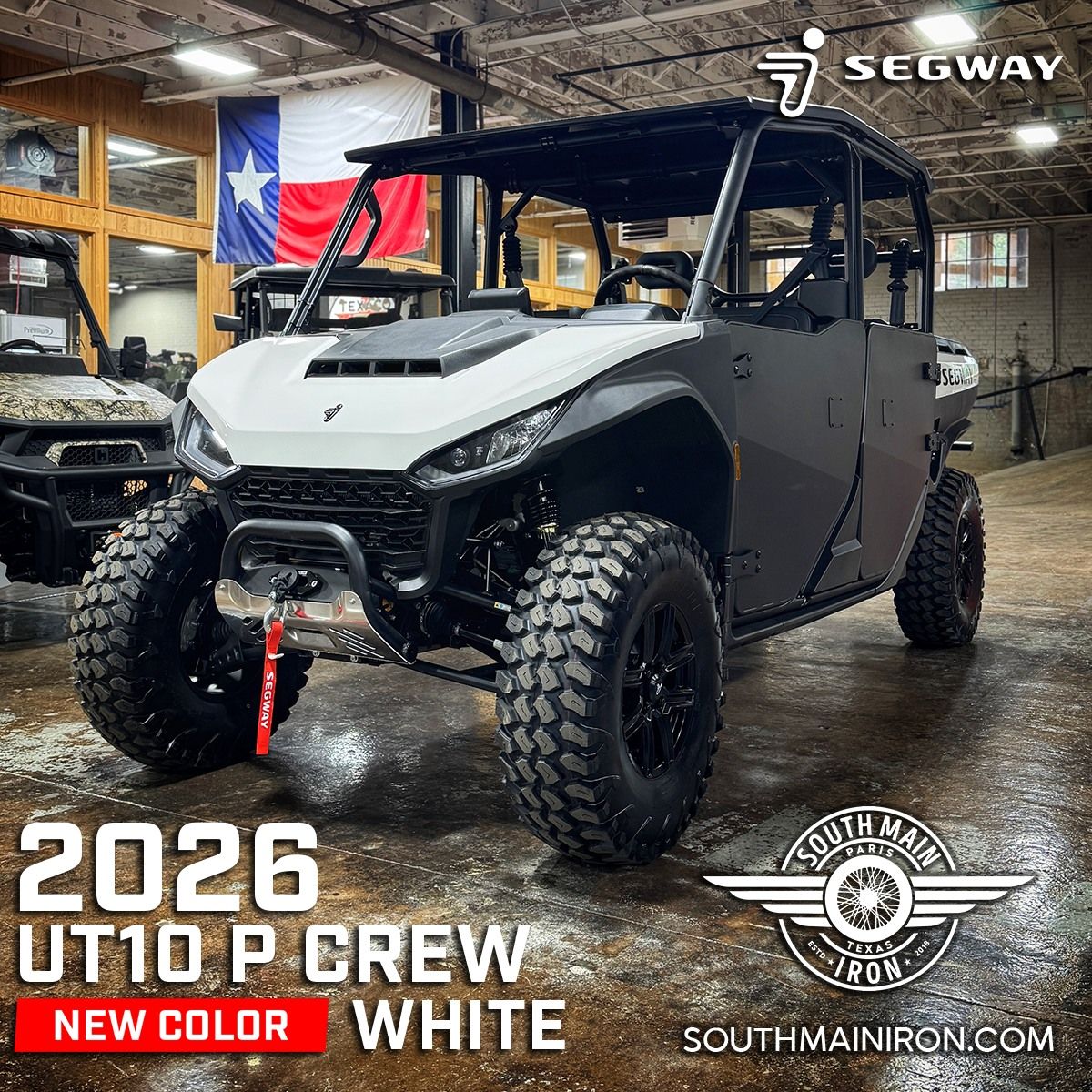 New 2026 Segway Powersports UT10 CREW P | Utility Vehicles in Paris TX ...