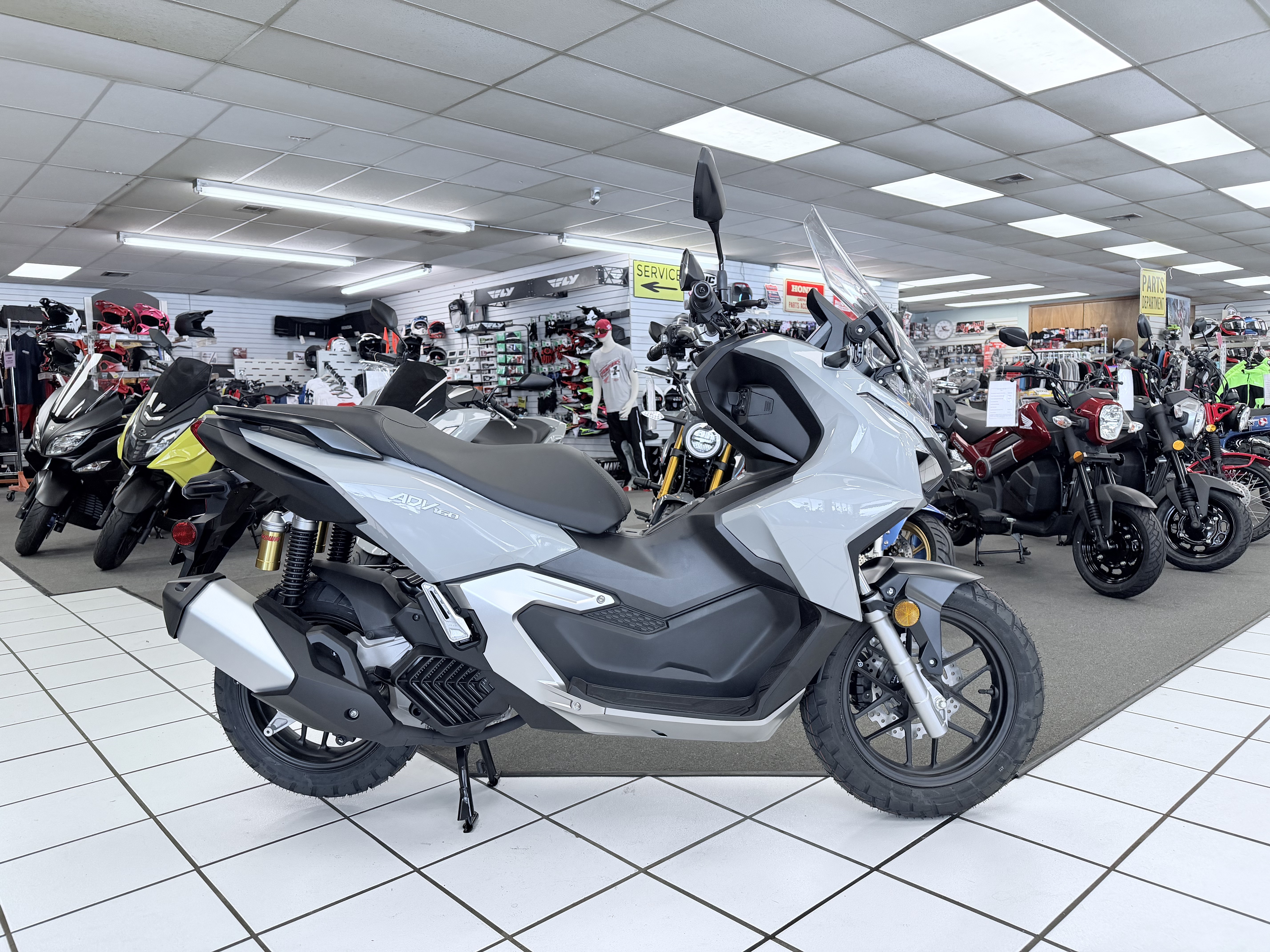 New 2026 Honda ADV160 Pearl Smoky Gray HON200060 | Scooters in Del City OK