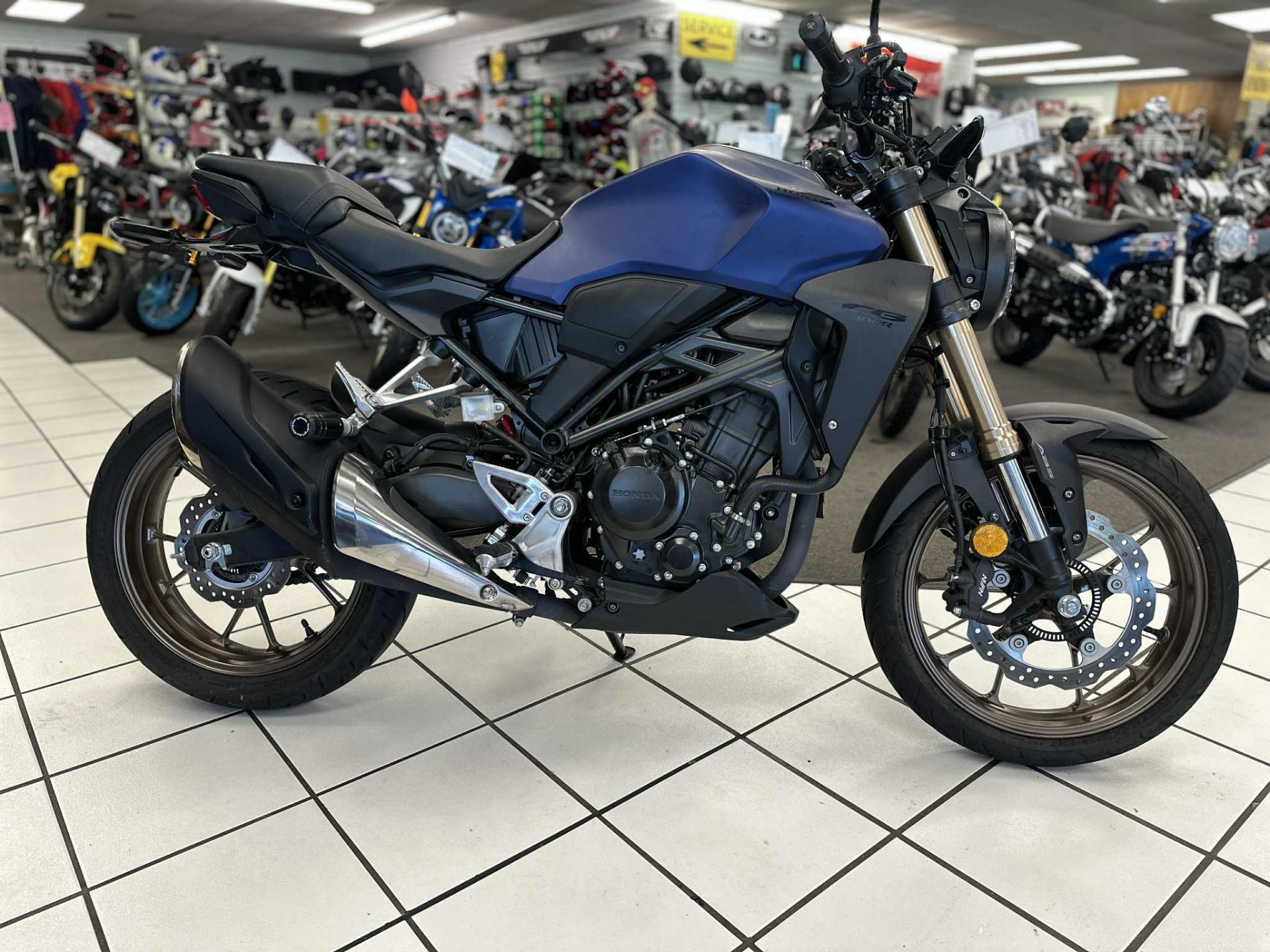 Used 2020 Honda CB300R ABS Matte Pearl Blue PRE000319 | Motorcycles in ...