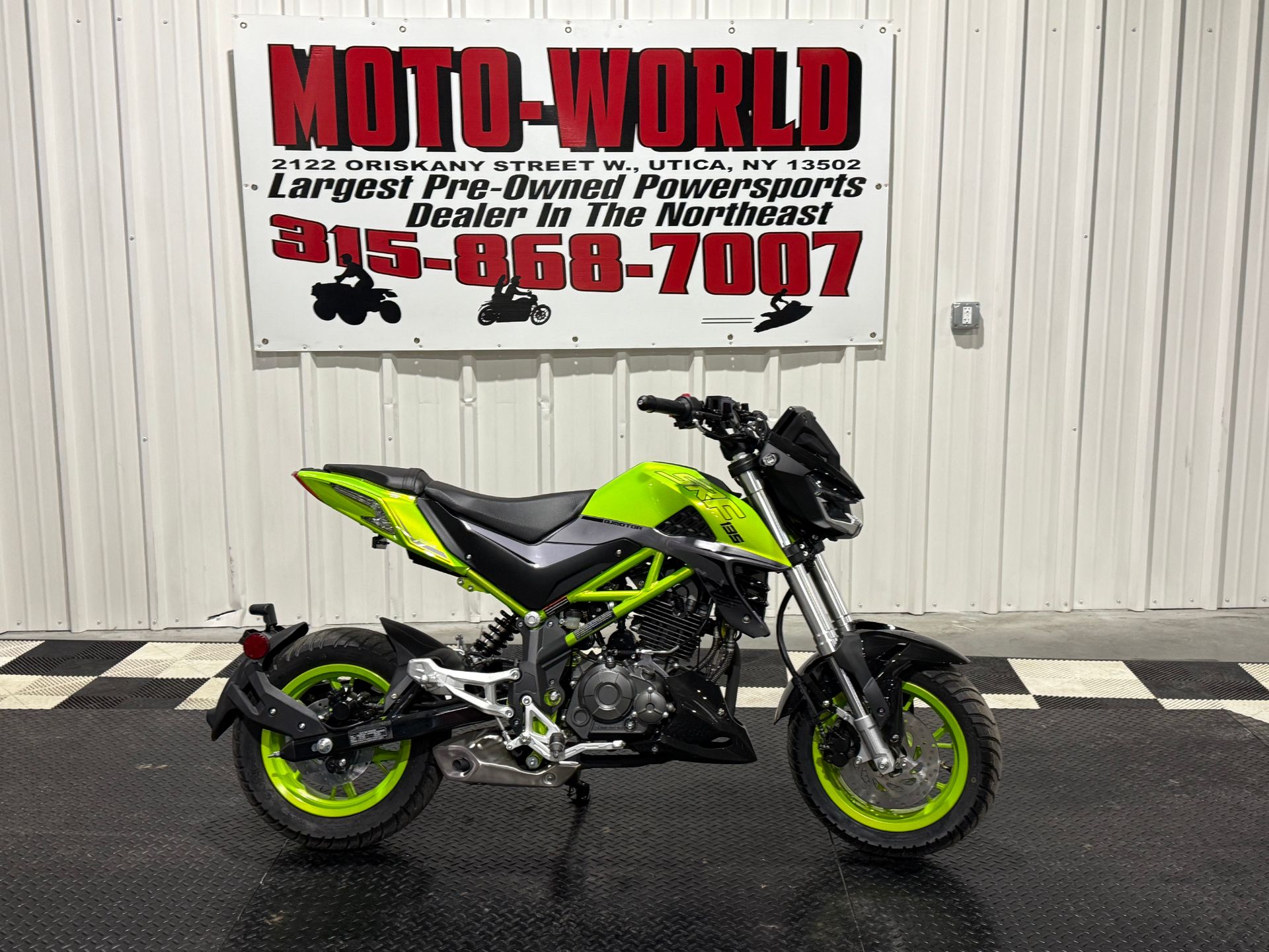 New 2023 QJMotor SRF135 Motorcycles in Utica, NY | Stock Number: F19043