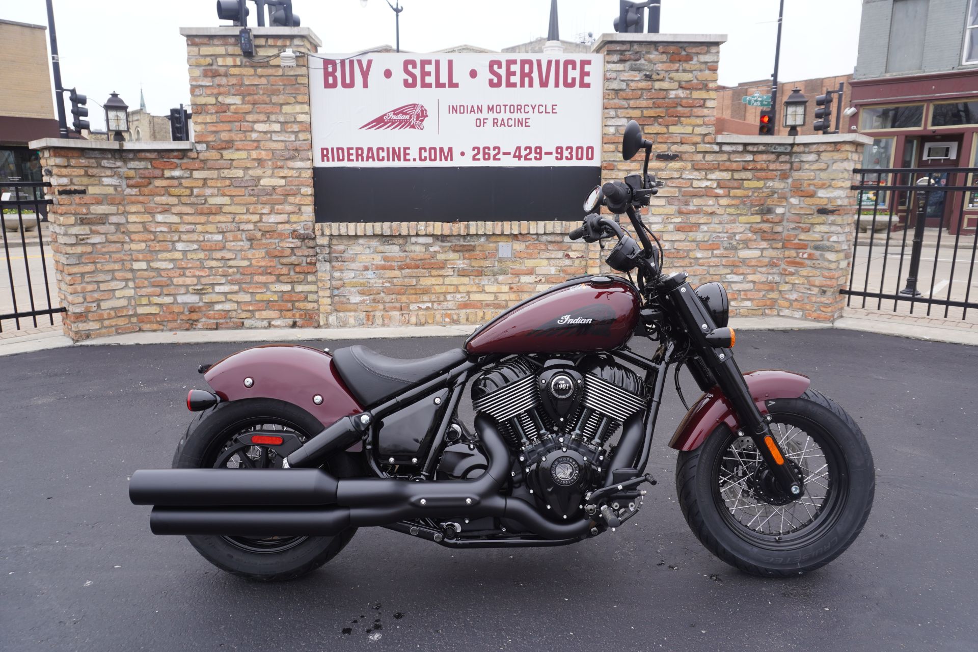 New 2025 Indian Motorcycle Chief Bobber Dark Horse®, Racine WI | Specs ...