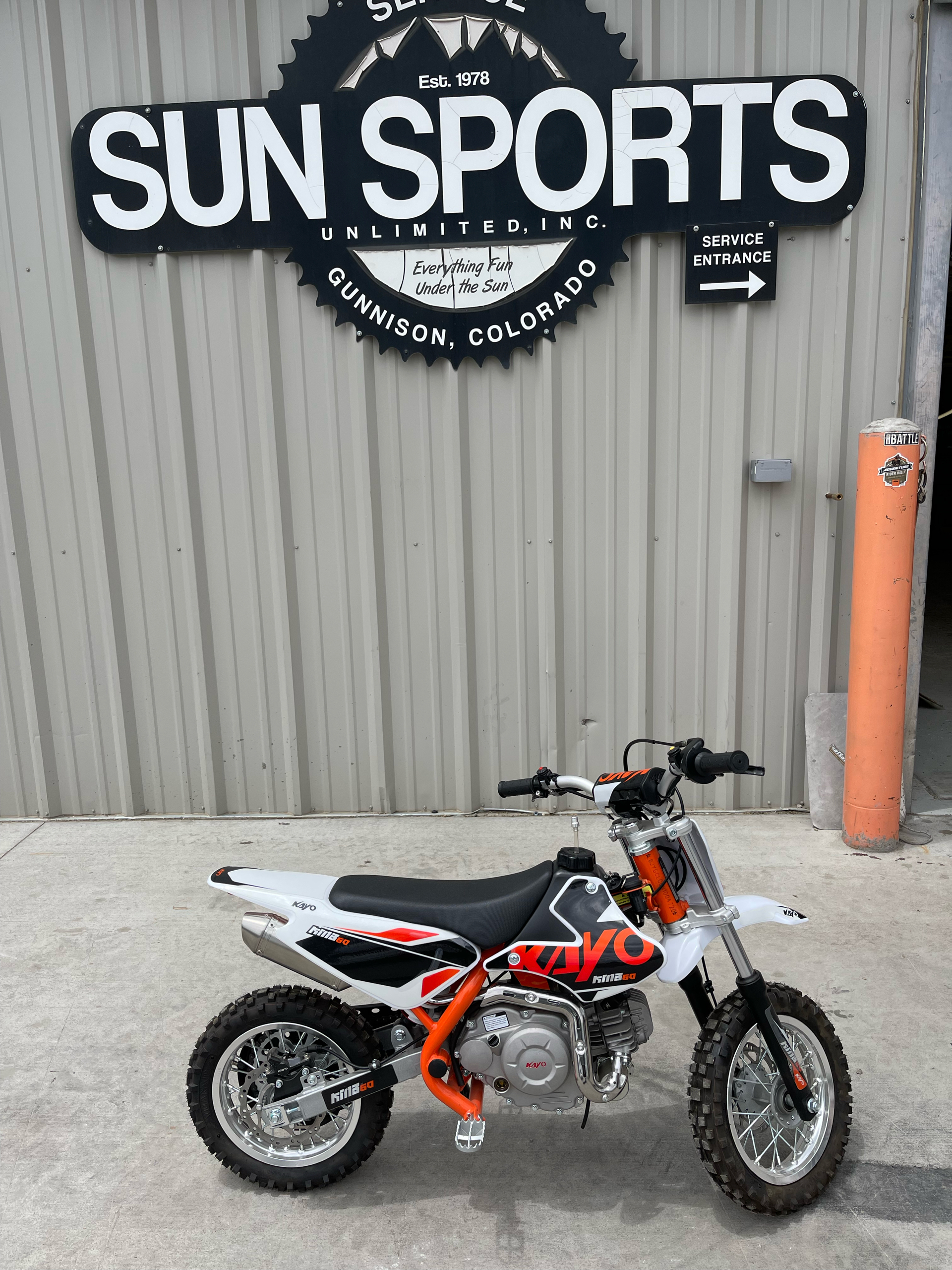 New 2024 Kayo KMB 60, Gunnison CO | Specs, Price, Photos | White 004720