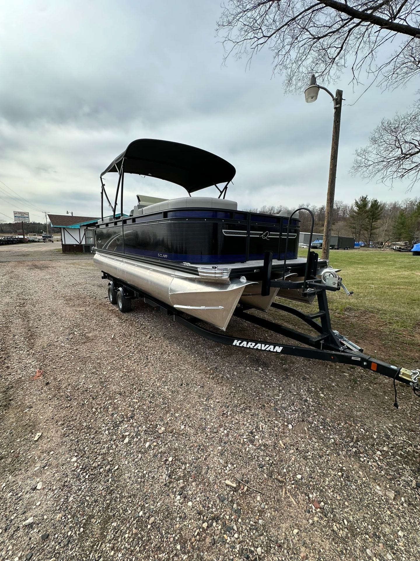 New 2024 Qwest Pontoons 8520 RLS LTZ TRIPLE TOON | Power Boats Outboard ...