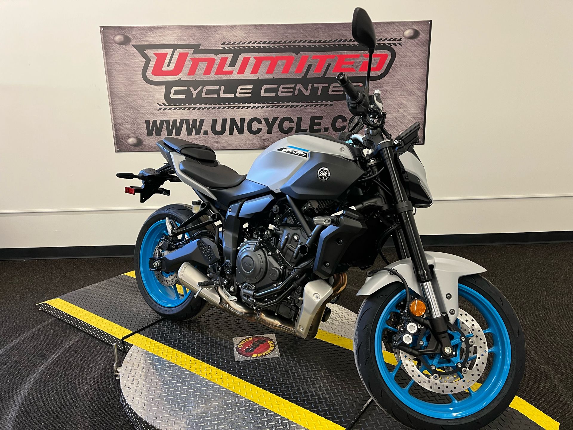 New 2025 Yamaha MT-07 | Motorcycles in Tyrone PA | 0493 Ice Storm