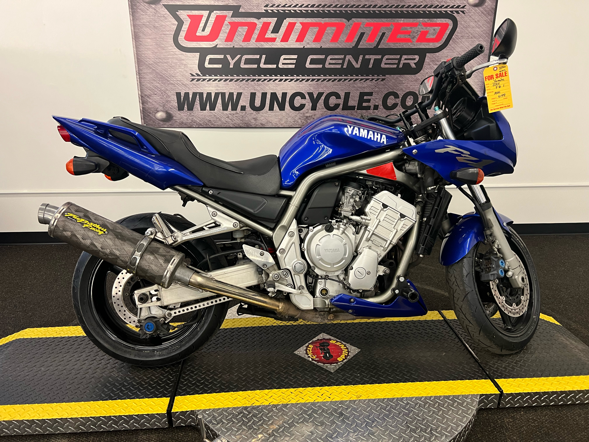 Used 2001 Yamaha FZ1 | Motorcycles in Tyrone PA | 001513 Team Yamaha Blue