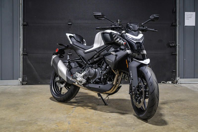 New 2024 CFMOTO 450NK, Medford OR | Specs, Price, Photos | Nebula White CF24016