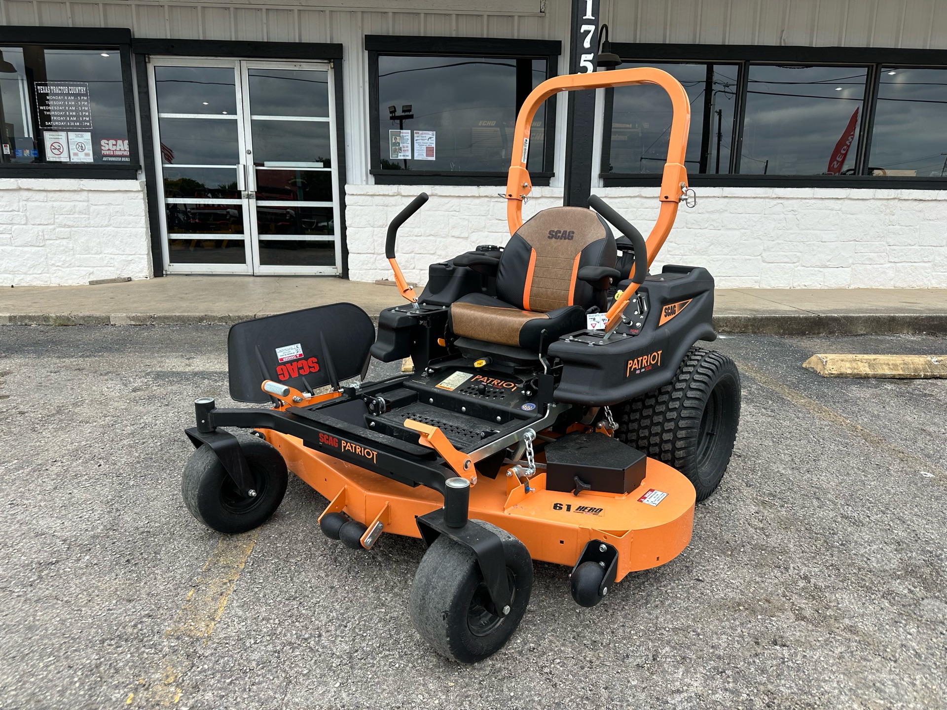New 2024 SCAG Power Equipment Patriot 61 in. Kawasaki FX730 23 hp ...