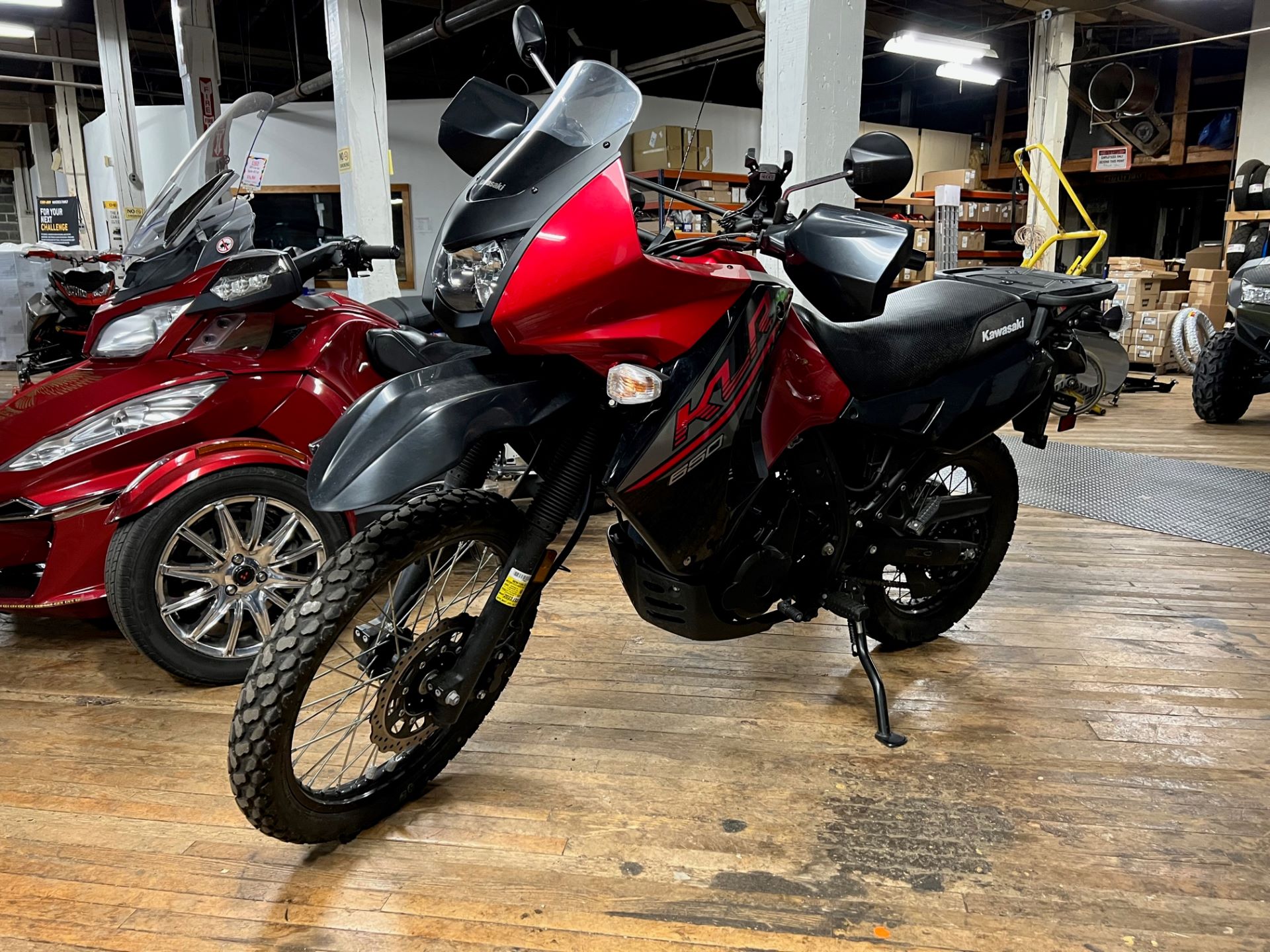 Used 2017 Kawasaki KLR650 | Motorcycles in Walton NY | KAWA91293 Candy ...