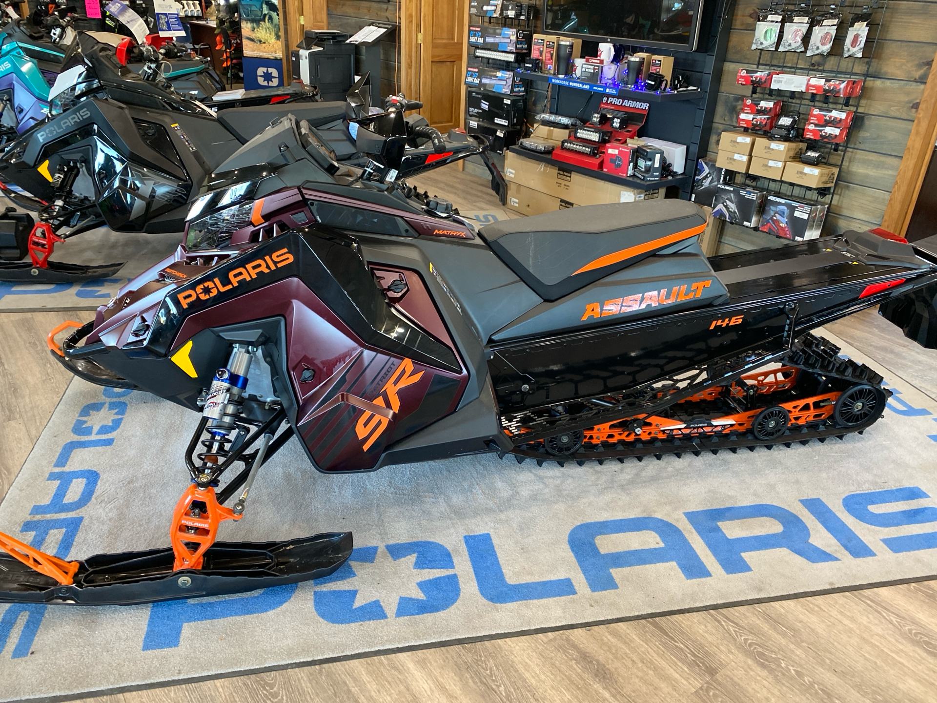 New 2025 Polaris Patriot 9R Switchback Assault 146 1.6 SC ES Snowmobiles in Malone, NY | Stock ...