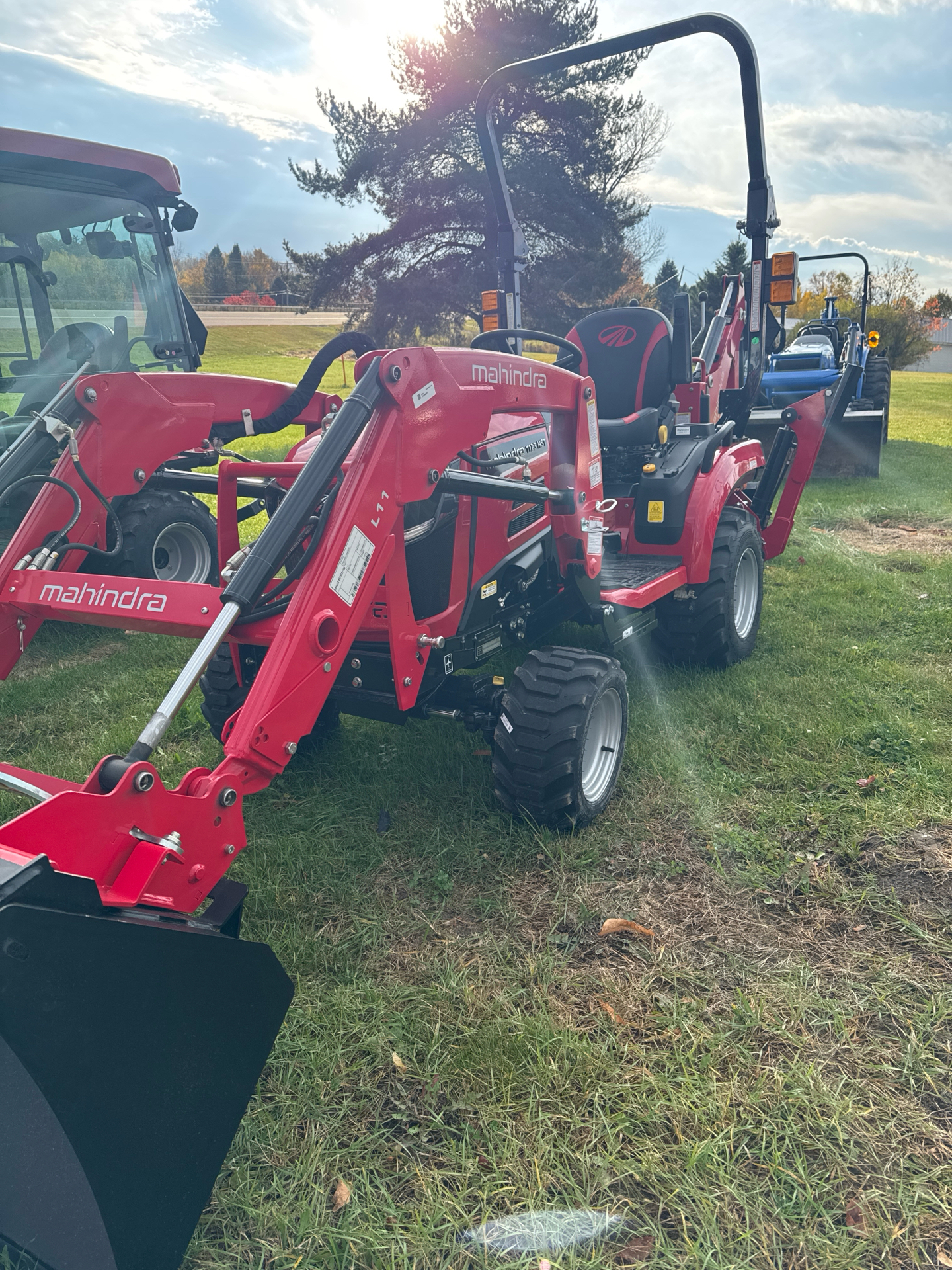 New 2025 Mahindra 1123 TLB Tractors in Malone, NY | Stock Number: M221