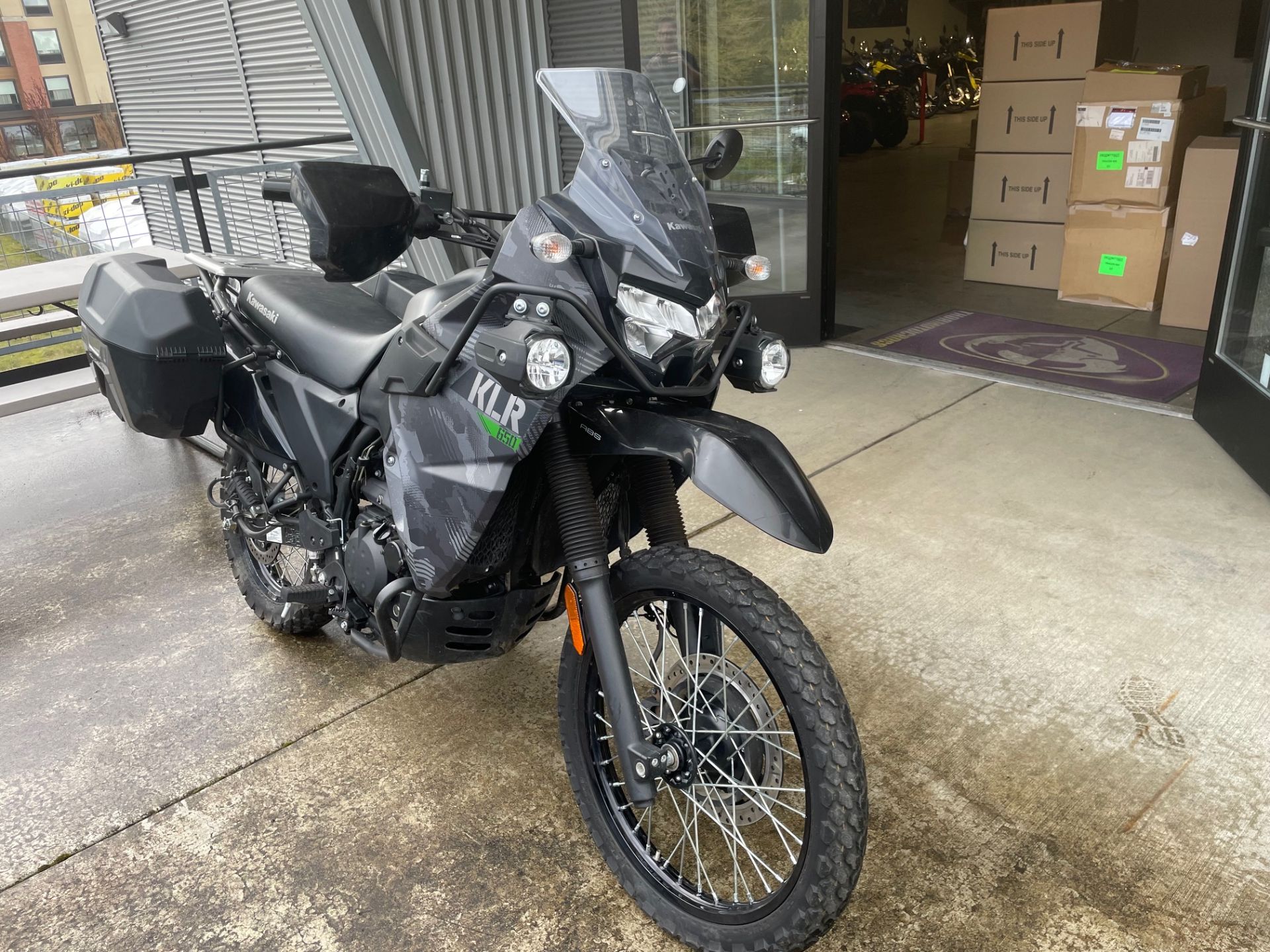 Used 2023 Kawasaki KLR 650 Adventure ABS Ride Motorsports is located in ...