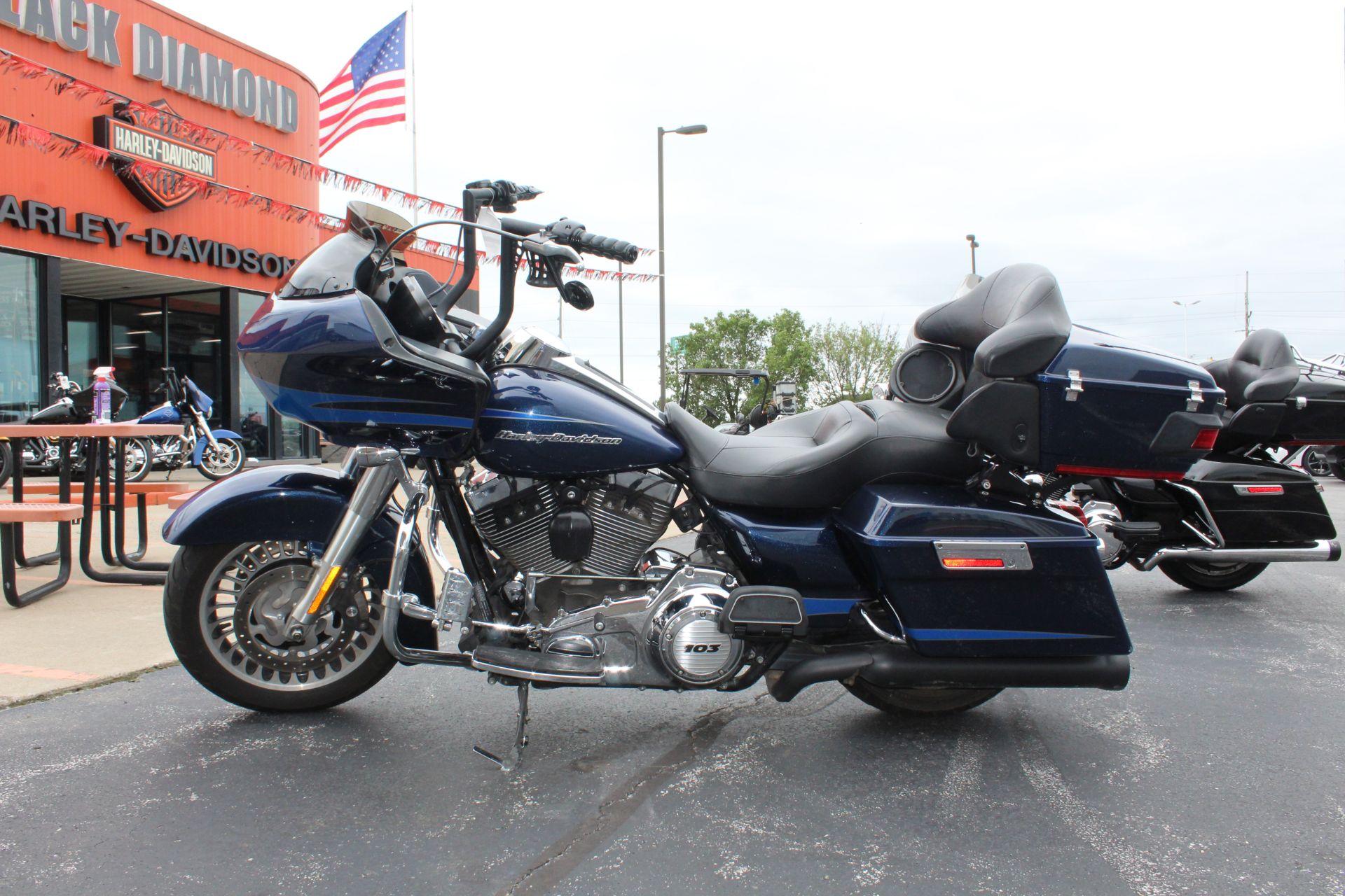 Used 2012 Harley-Davidson Road Glide® Ultra Big Blue Pearl ...