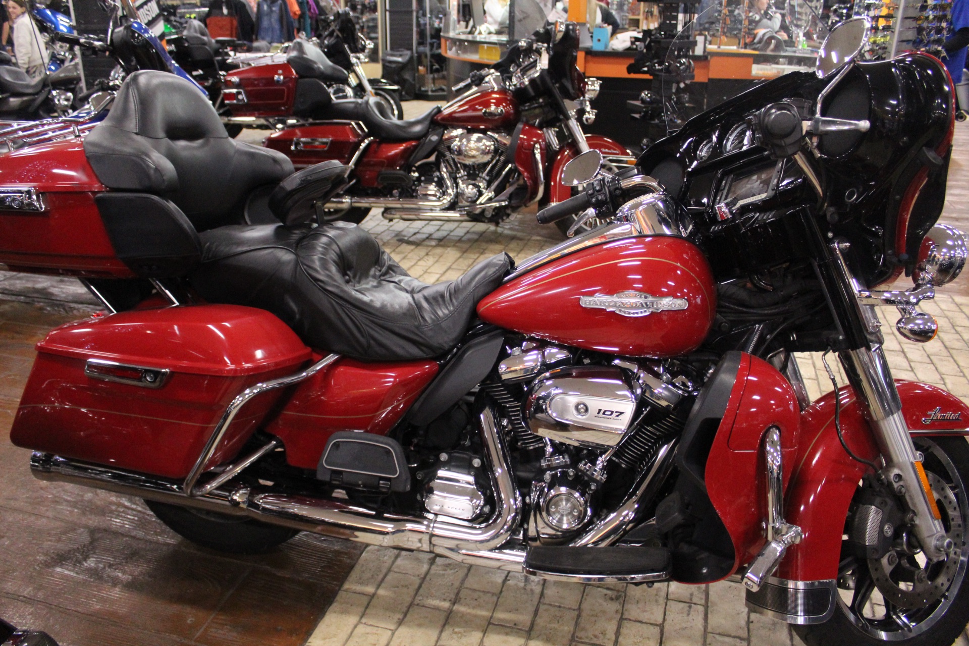 Used 2017 Harley-Davidson Ultra Limited Fire Engine Red (Firefighter ...