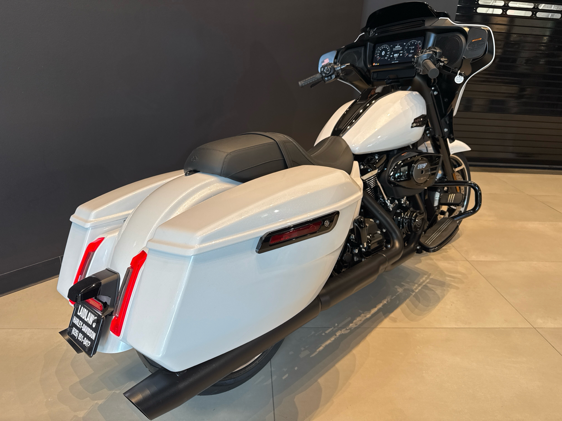 New 2025 Harley-Davidson Street Glide® White Onyx Pearl (Black Finish) | Baldwin Park CA | 31891