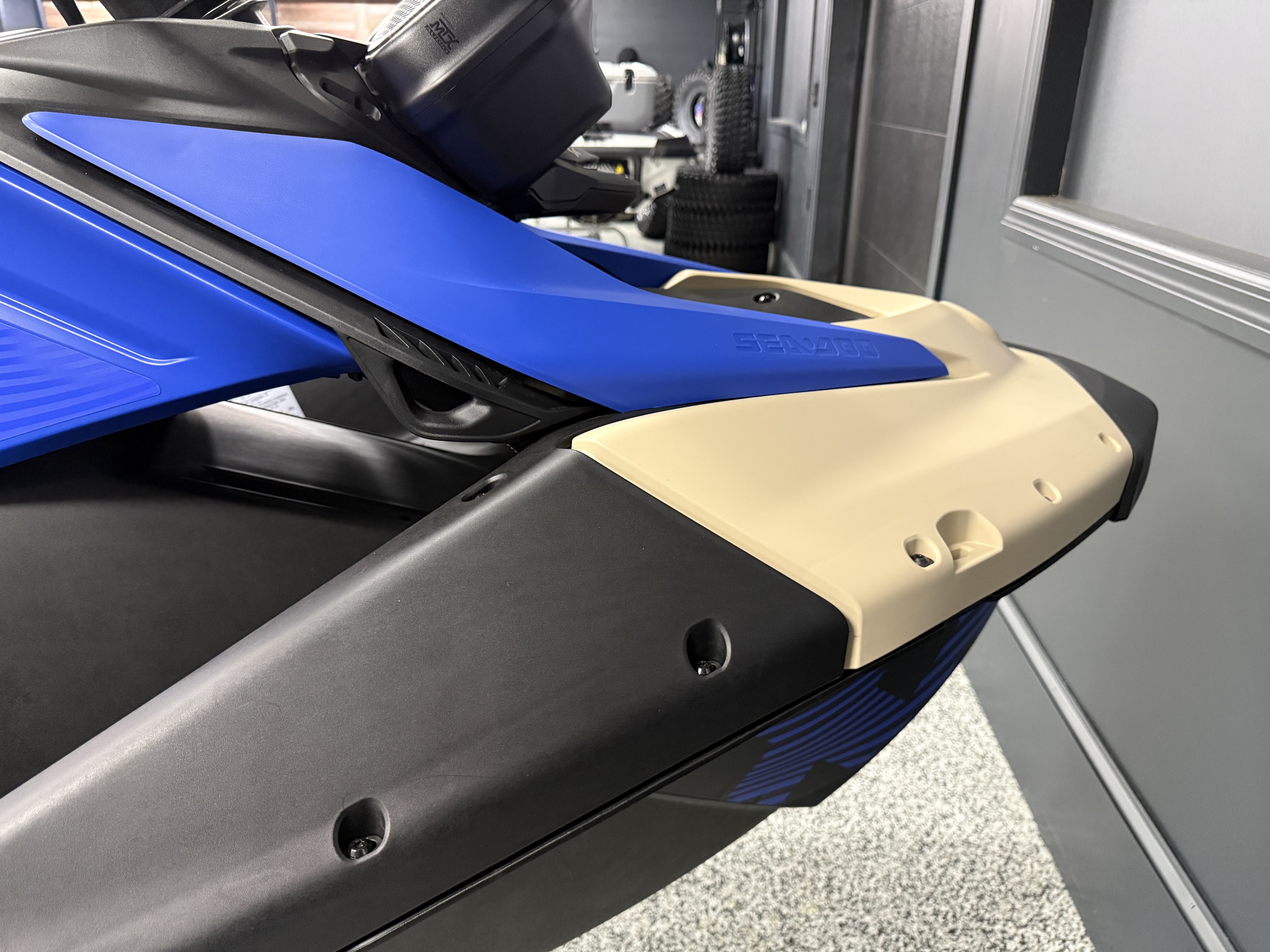 New 2025 Sea-Doo Spark Trixx for 3 + iBR and audio in option, Iron ...