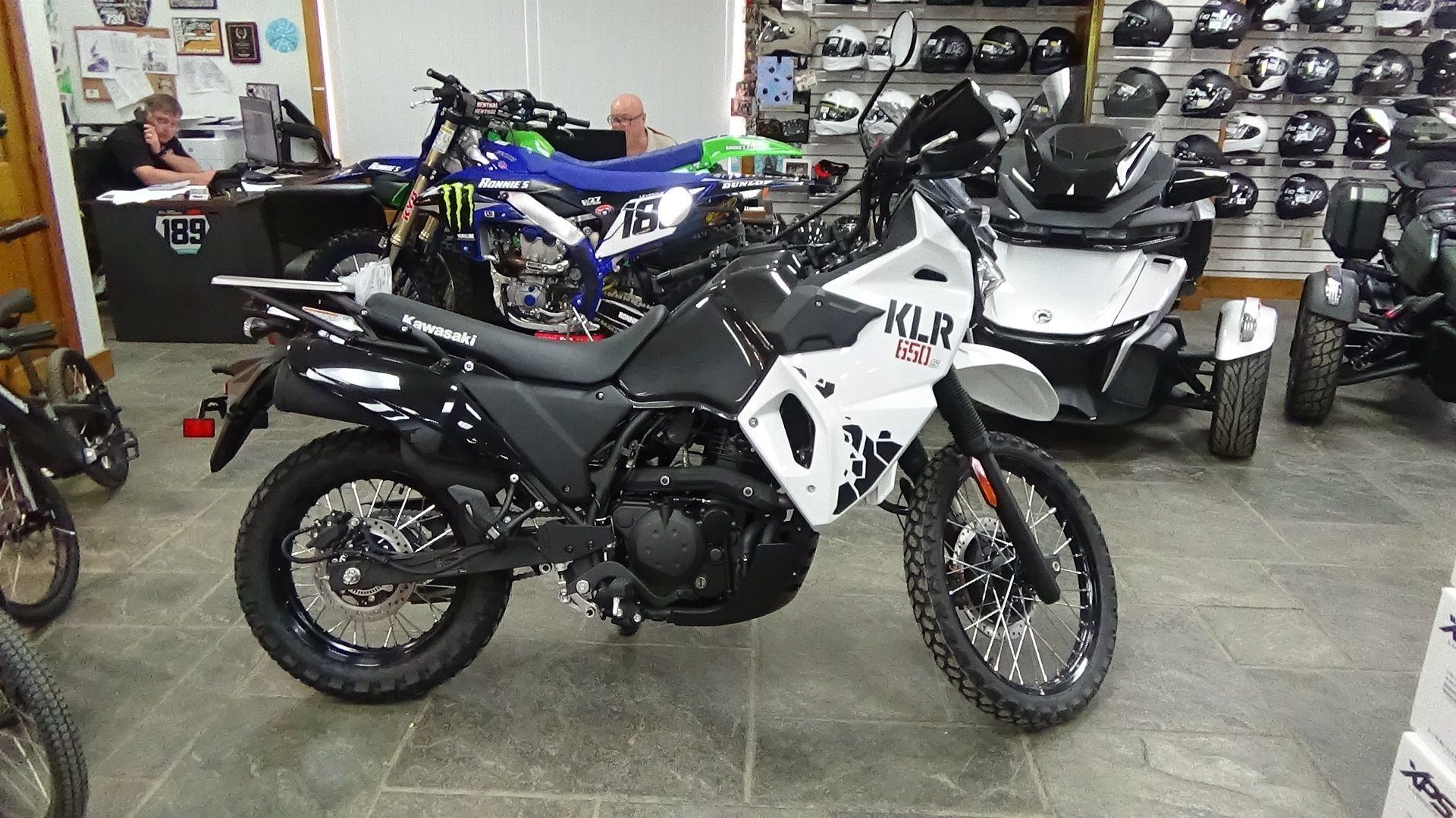 New 2025 Kawasaki KLR 650 S ABS Motorcycles in Bennington, VT | Stock ...