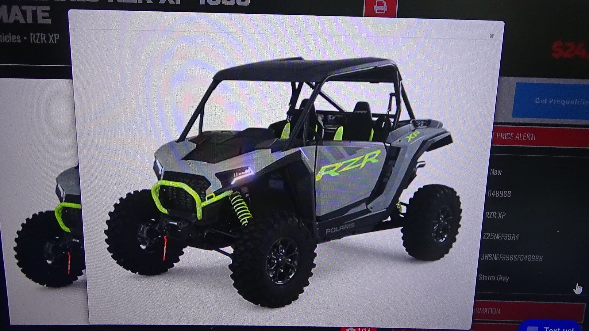 New 2025 Polaris RZR XP 1000 Ultimate Utility Vehicles in Bennington, VT | Stock Number: 048988