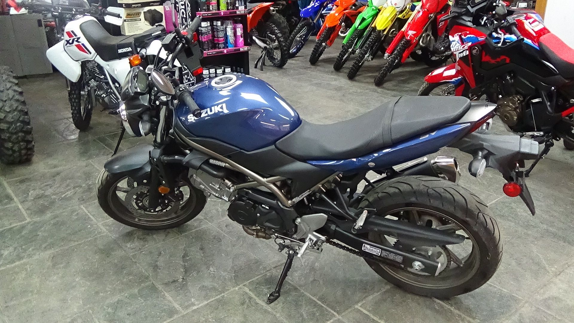 Used 2023 Suzuki SV650 ABS Metallic Reflective Blue | Motorcycles in ...