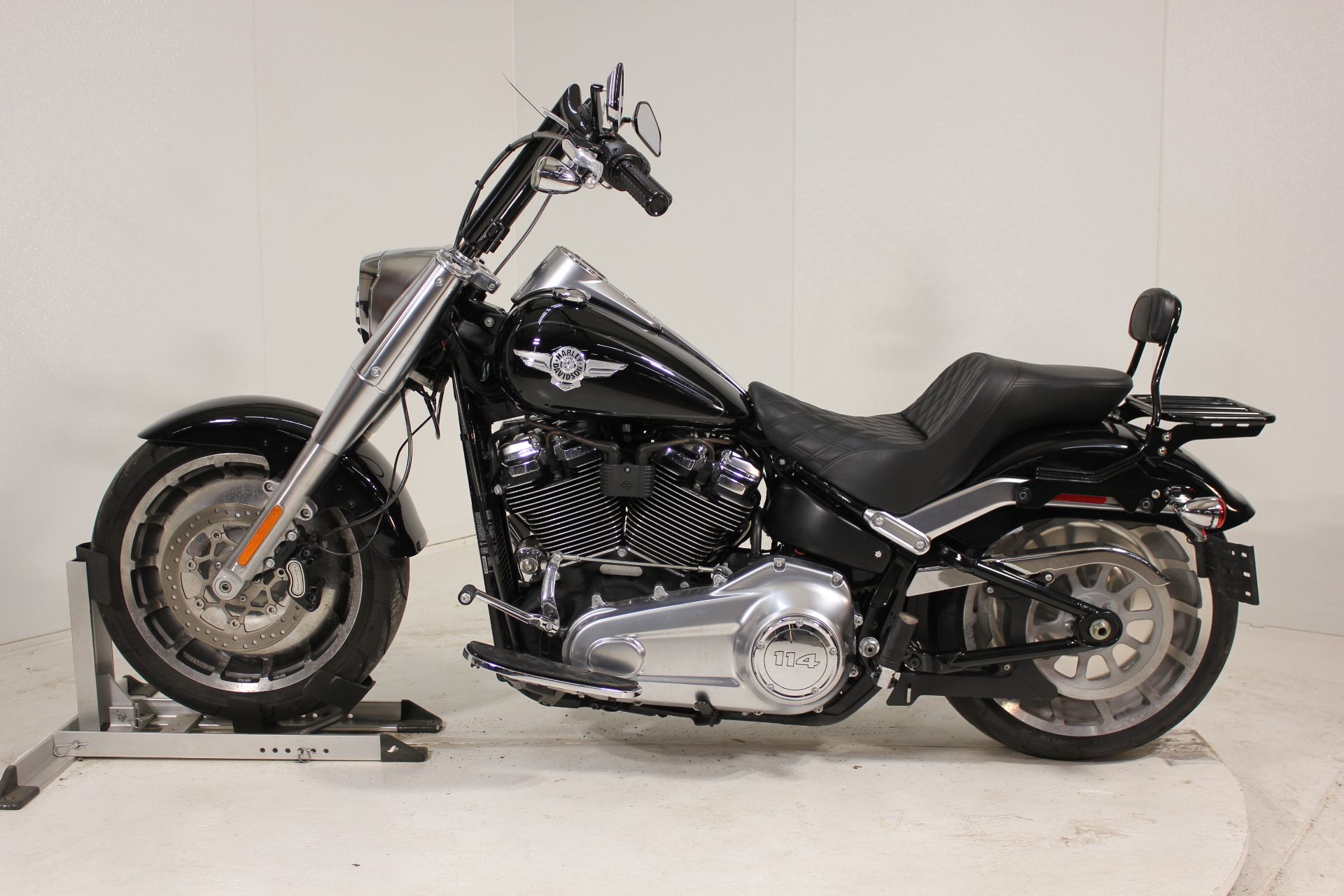 Used 2020 Harley-Davidson Fat Boy® 114 Vivid Black | Motorcycles in New ...
