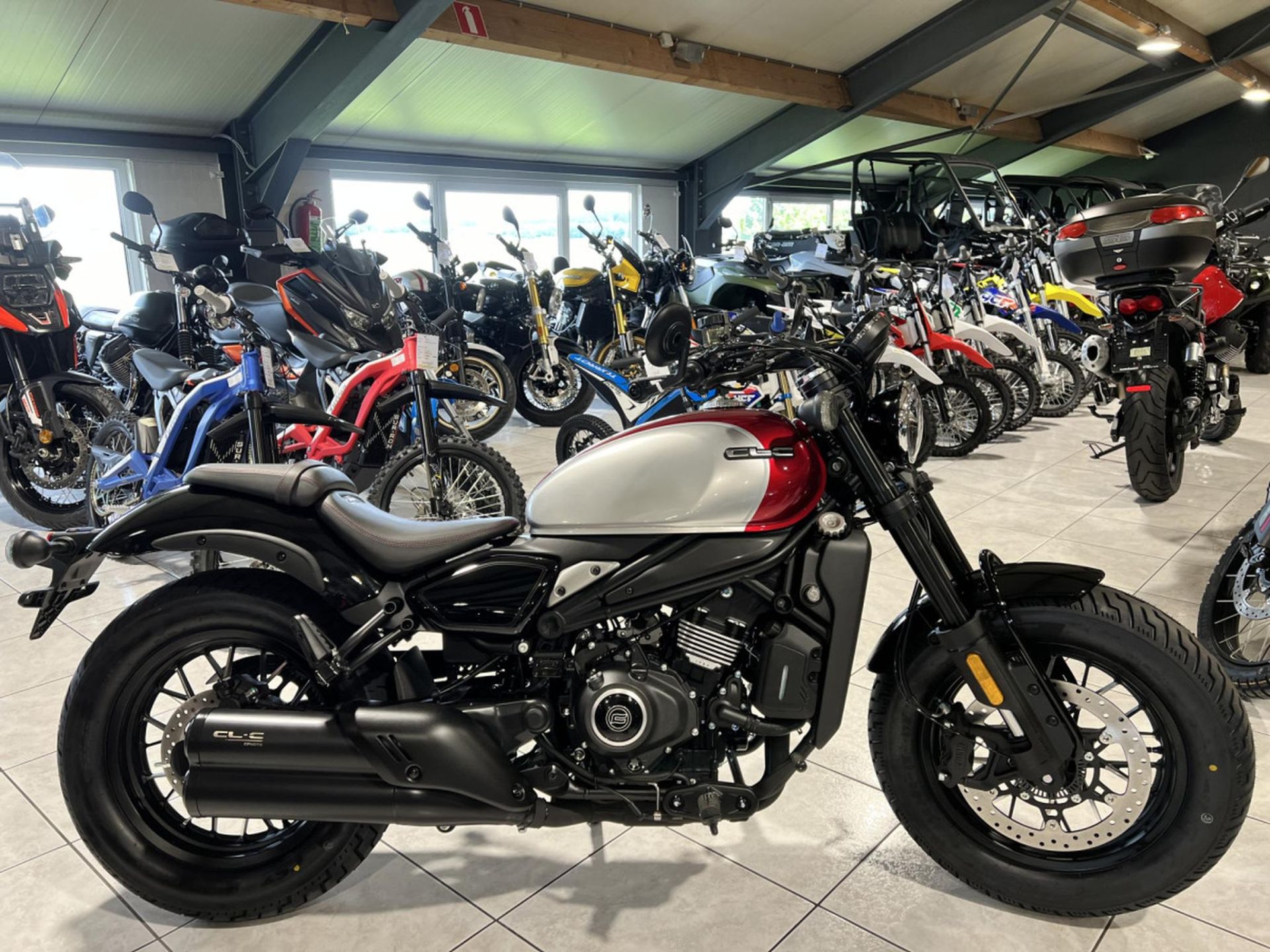 New 2025 CFMOTO 450CL-C Motorcycles in Adams, MA | Stock Number: 000512