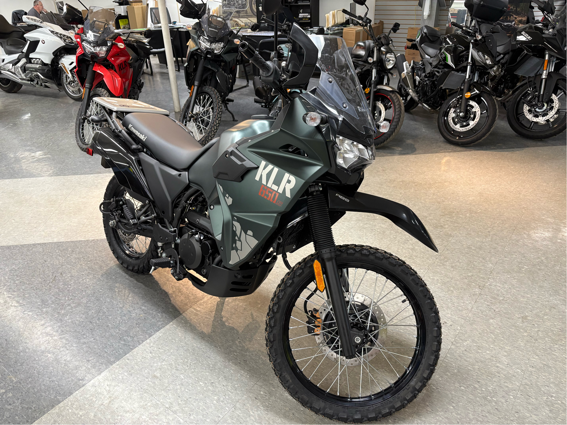 2025 Kawasaki KLR®650 S ABS, Rutland VT | New Motorcycles for Sale ...