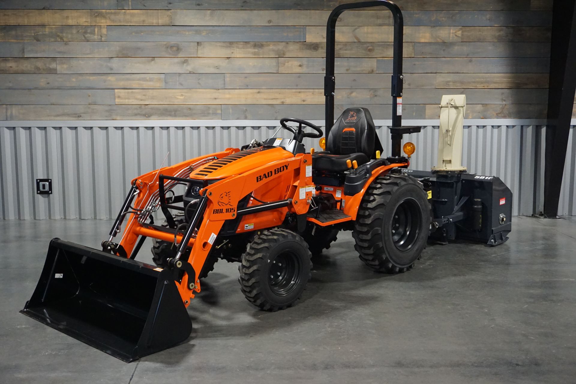 New Bad Boy Tractors 1025H Winter Package™ - Tractor, Loader Bucket, 3 ...