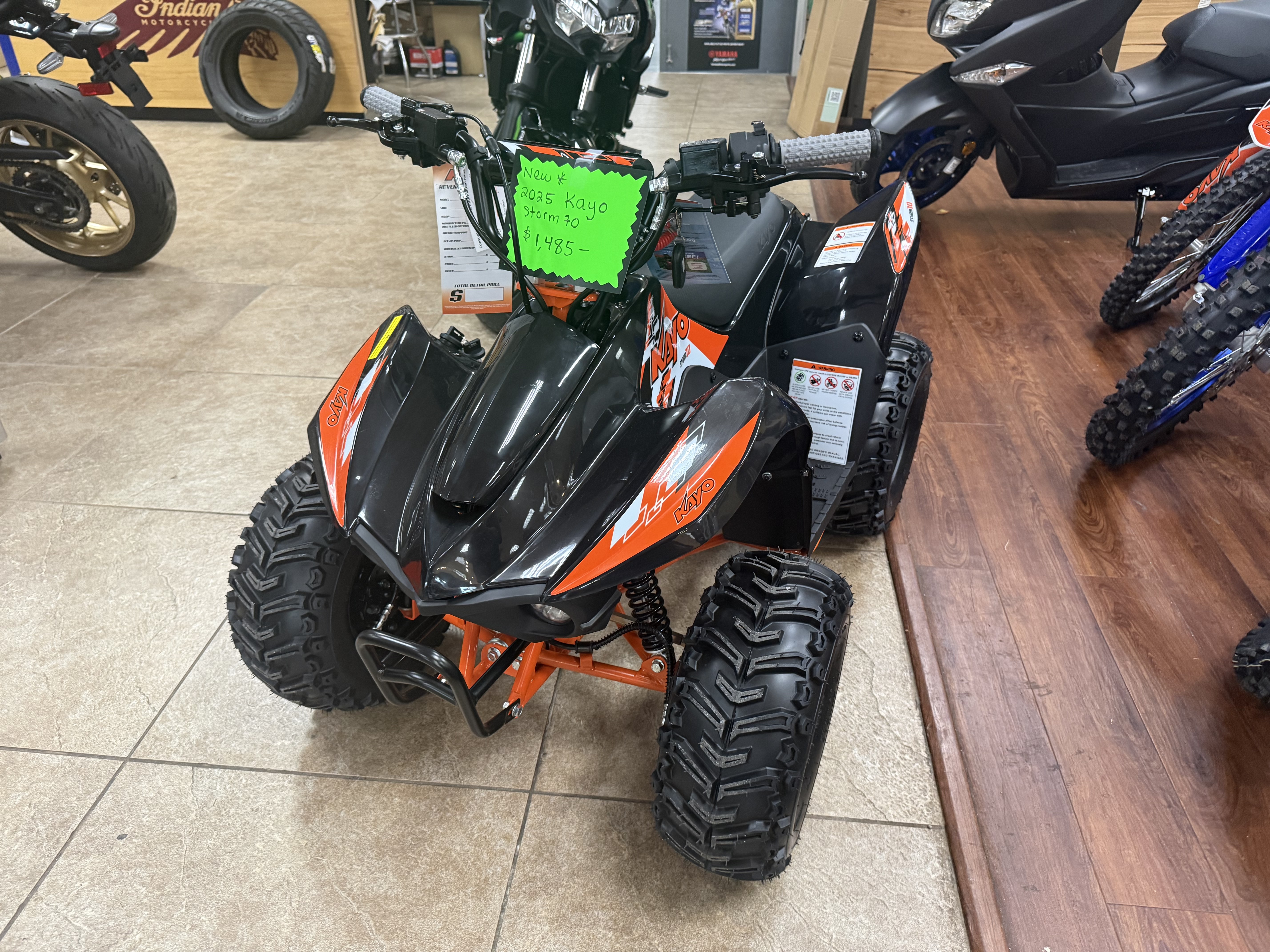 New 2026 Kayo Storm 70 ATVs in Mineola, NY | Stock Number: Y16712
