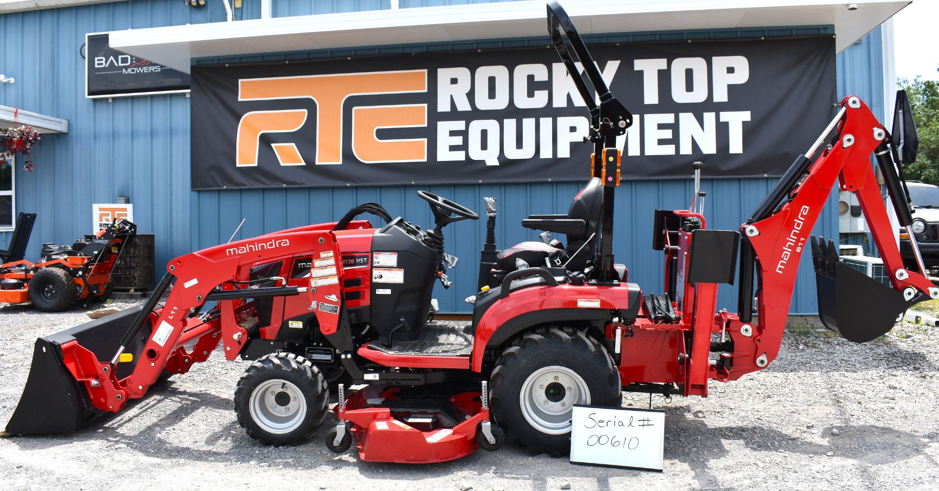 New 2025 Mahindra 1126 HST W/ IND TIRES LDR & BH & MWR, Knoxville TN ...