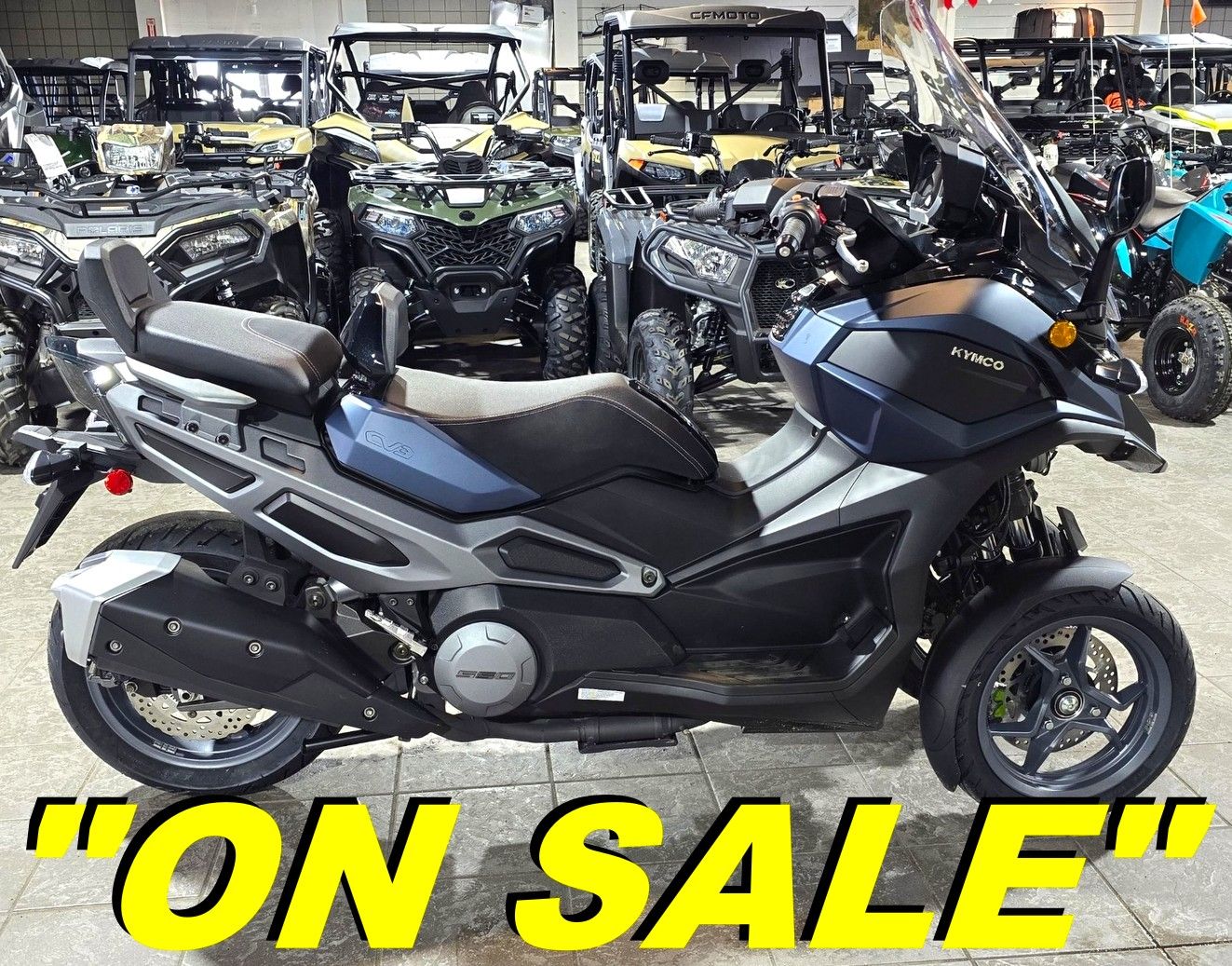 New 2024 Kymco CV3 powersports in Salinas, CA | Stock Number: 28201 | salinasmc.com