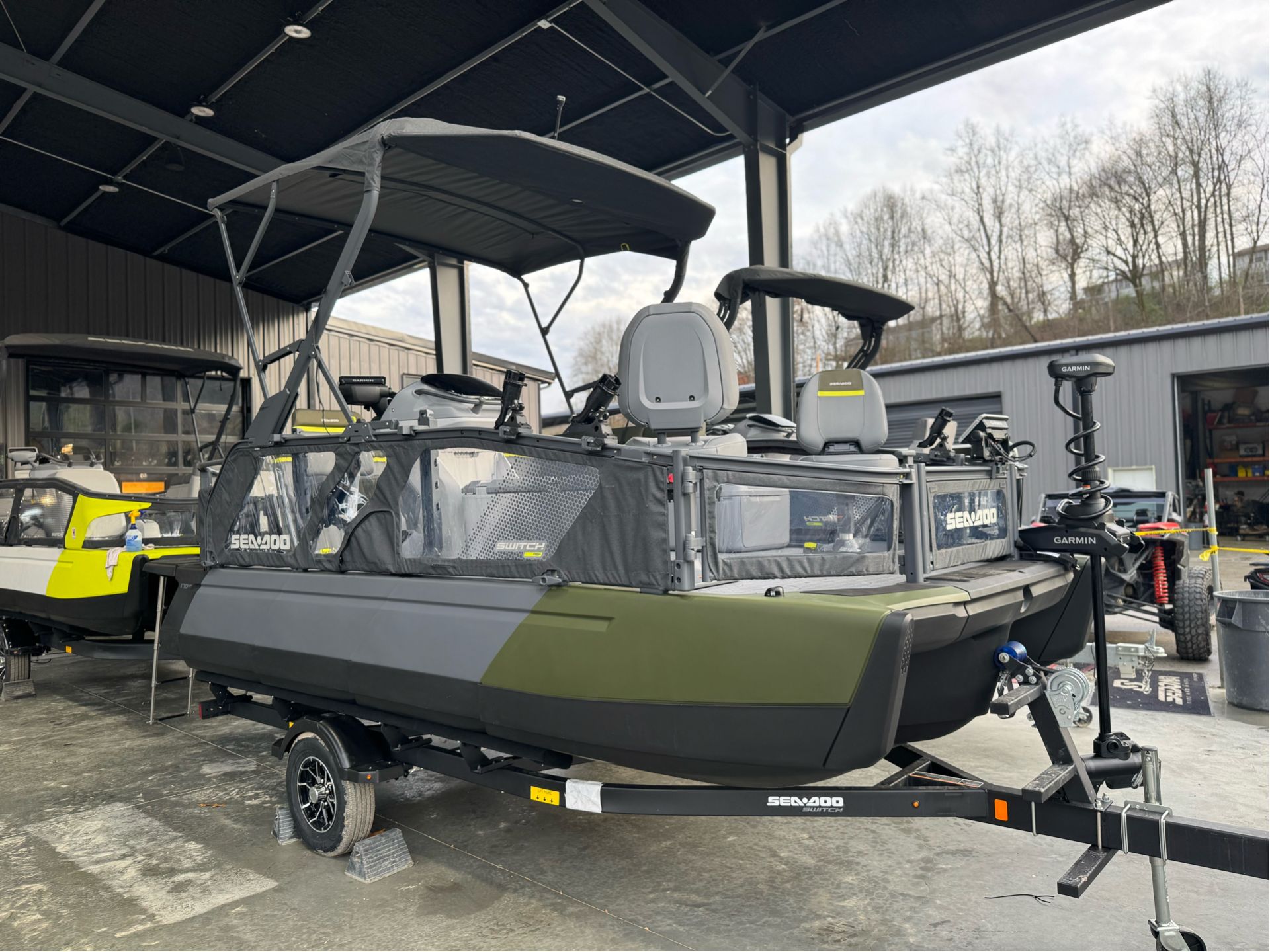 New 2025 Sea-Doo Switch Fish 18 - 170 hp Power Boats Inboard in ...